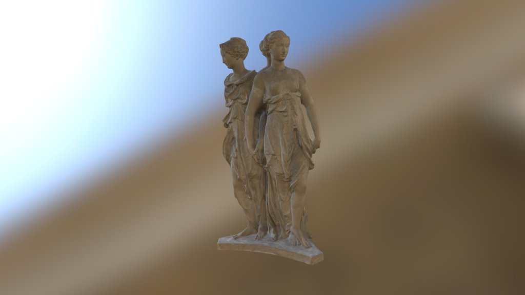 The three grace - 3D model by bcork [15d7256] - Sketchfab