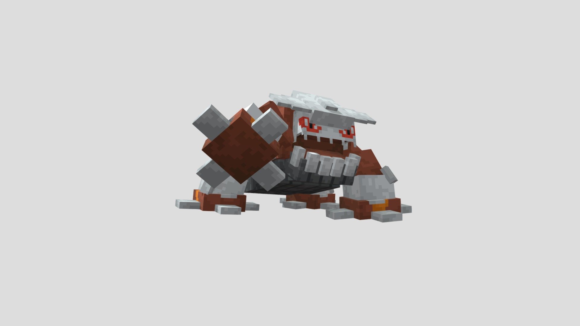 Heatran (Cobblemon) - 3D model by Glace09 (@Glaceon0909) [15d769f ...