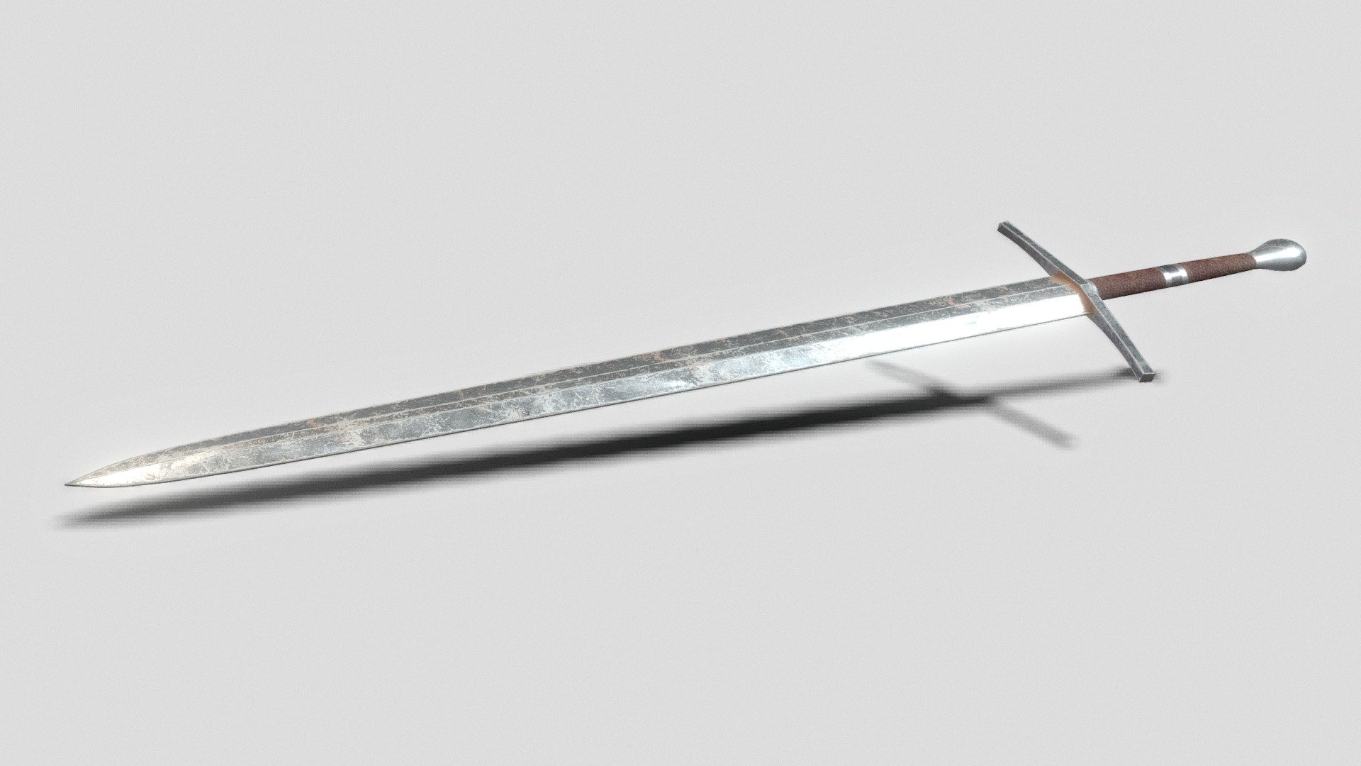 Long Sword - Download Free 3D model by Elliott_Lowes [15d794b] - Sketchfab