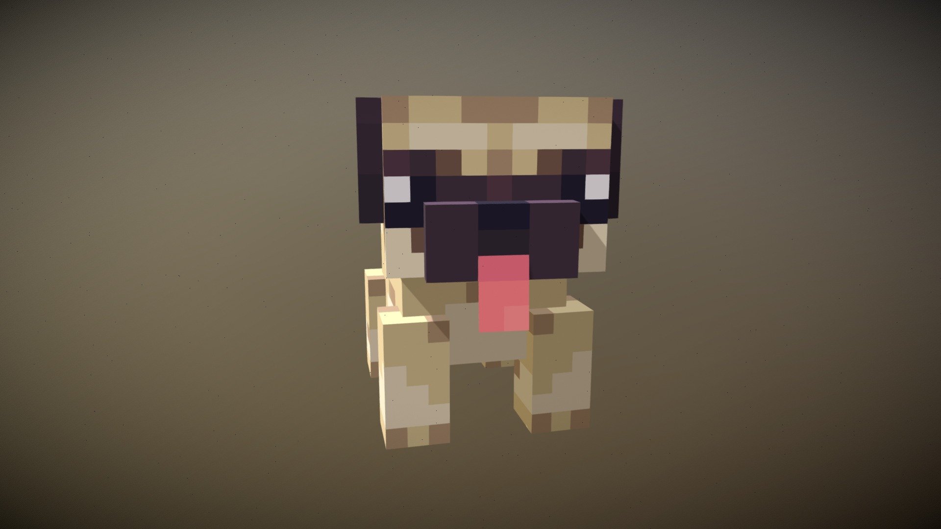 PUG - 3D model by ficus2 [15d7e6c] - Sketchfab