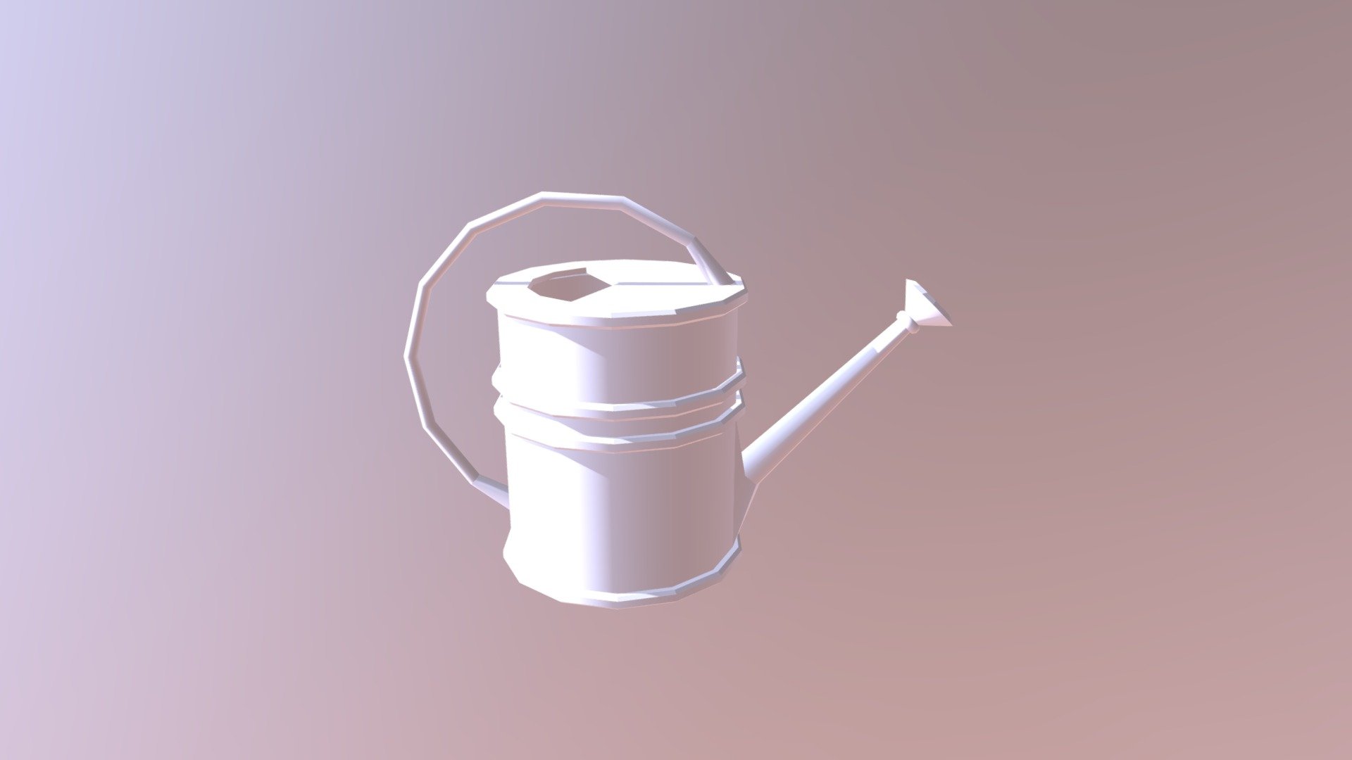 Watering Can - 3D model by memmyk [15d7fcb] - Sketchfab