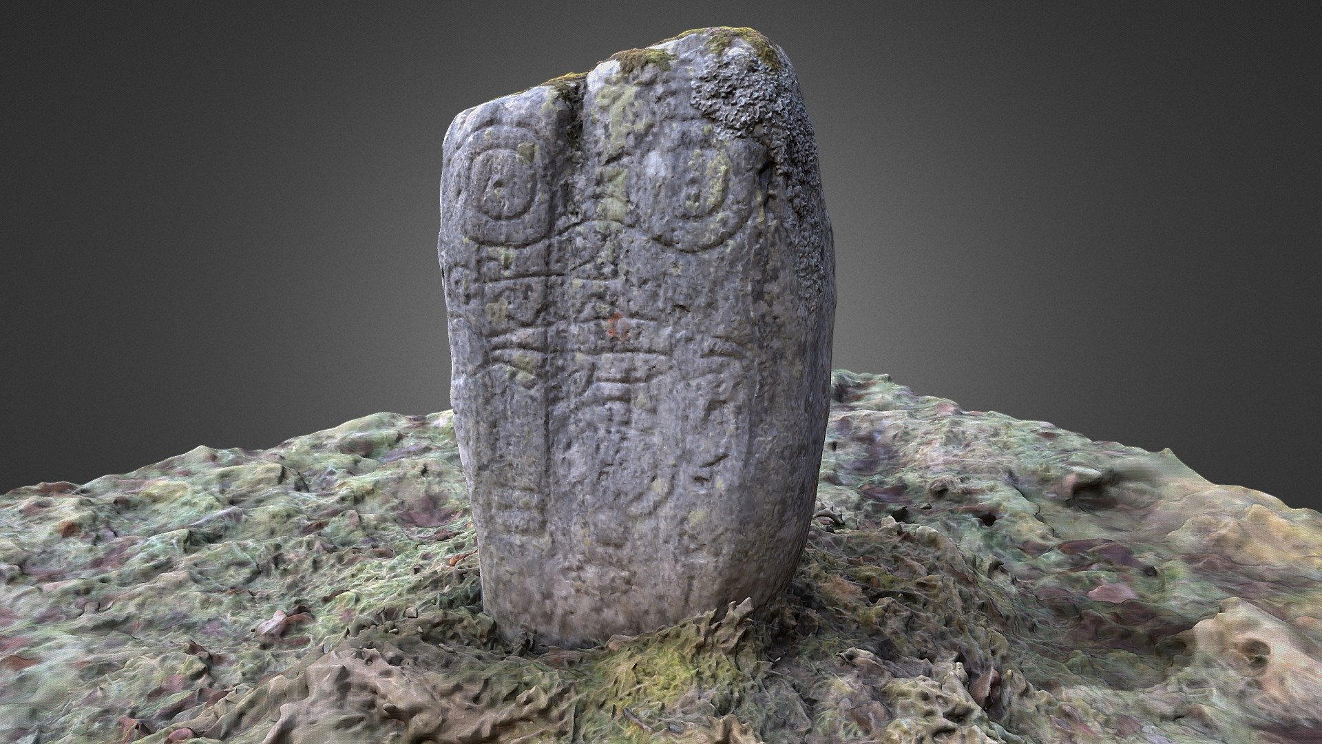 Caskieben Pictish Symbol Stone, Inverurie - Download Free 3D model by ...