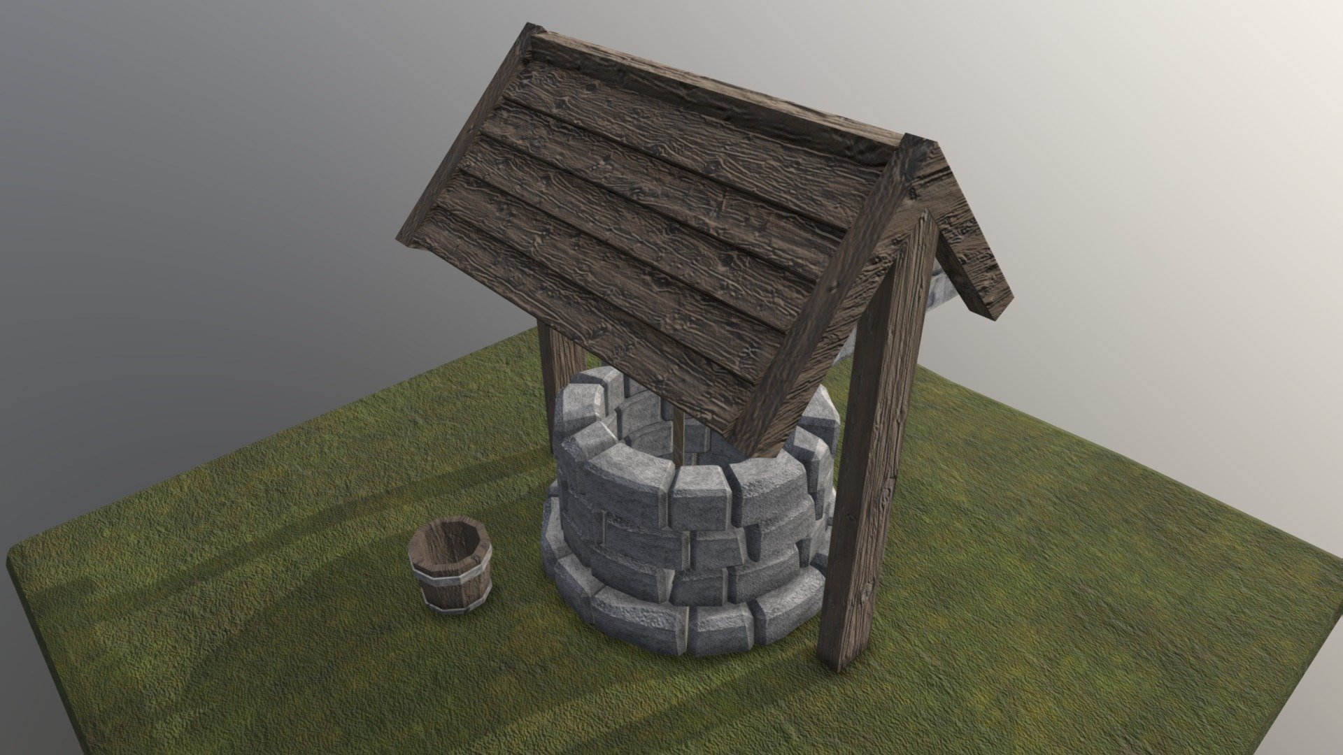 Water Well - 3D model by Jake Frost (@FlookyArts) [15d927b] - Sketchfab