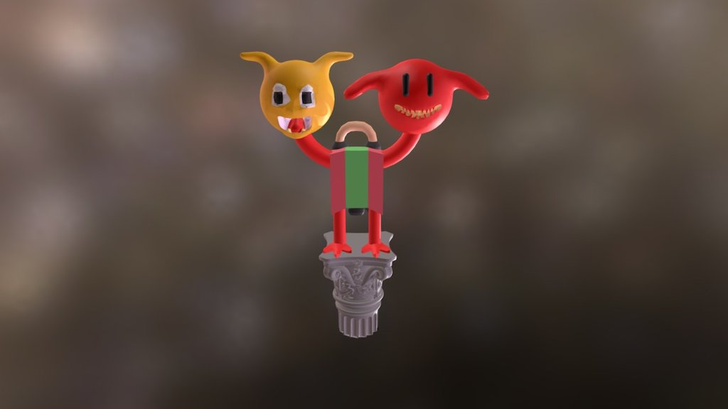 kid monster - 3D model by adam1704 [15d9ec6] - Sketchfab