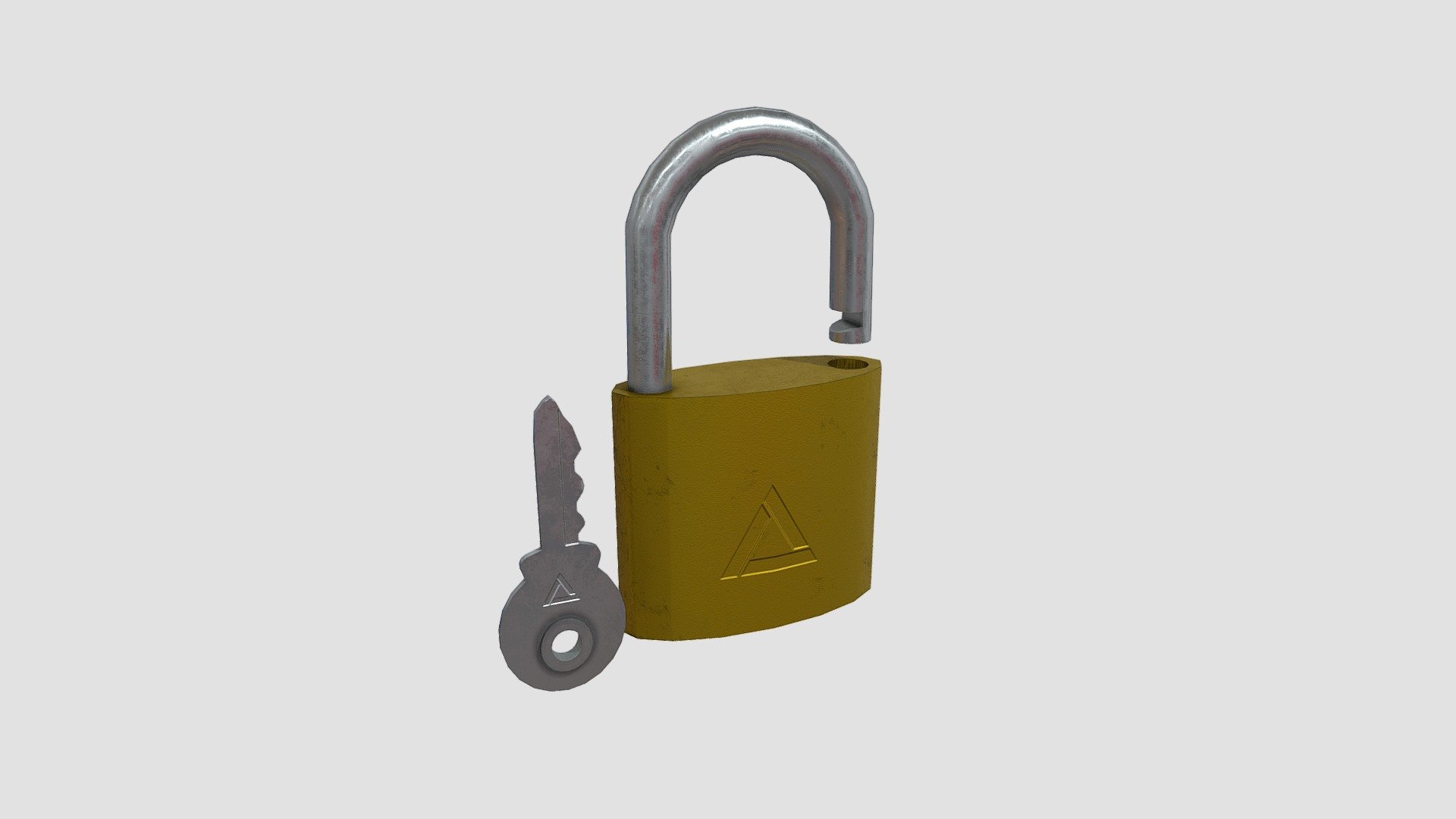 Padlock - Download Free 3D model by wagnerlima07 [15da0ec] - Sketchfab