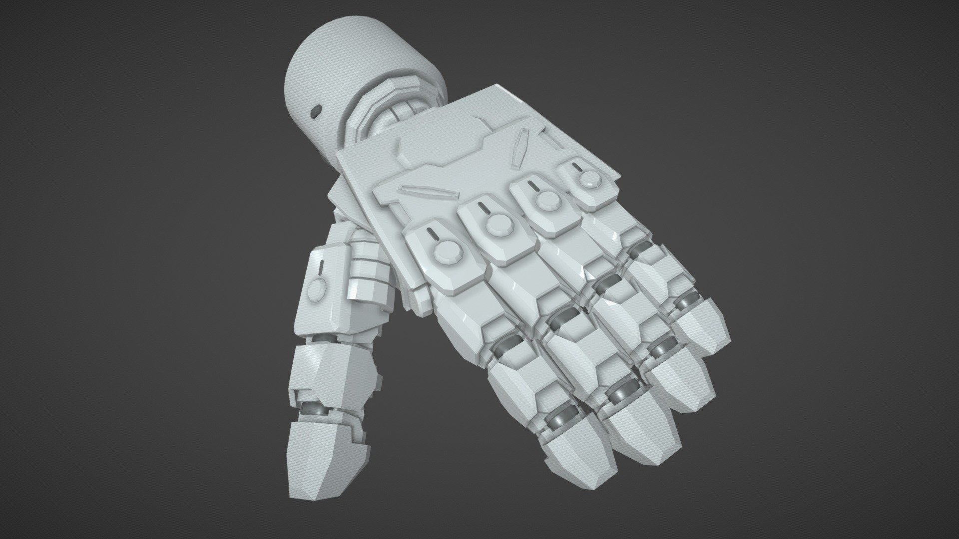 robot Hand - 3D model by ostrich (@gohean33) [15da919] - Sketchfab