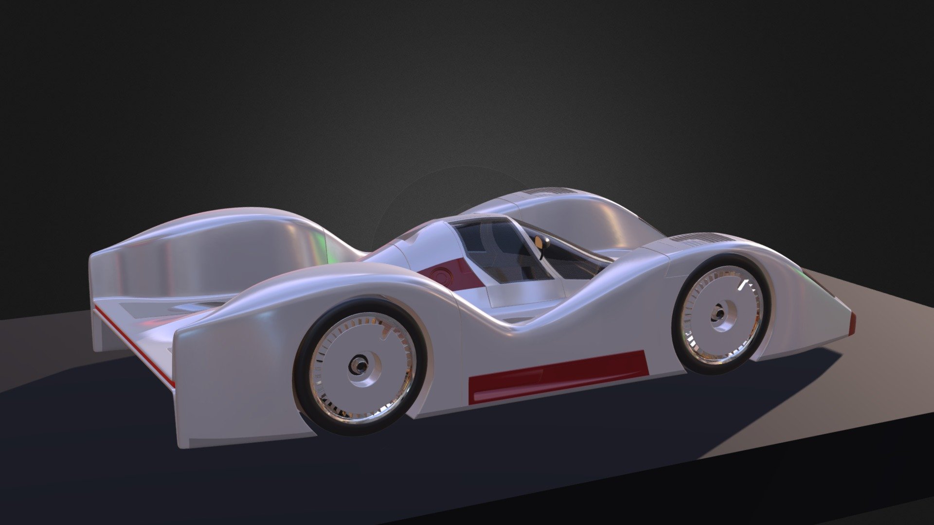 Racing Car Prototype 3 - 3D model by outsee [15dd2b0] - Sketchfab