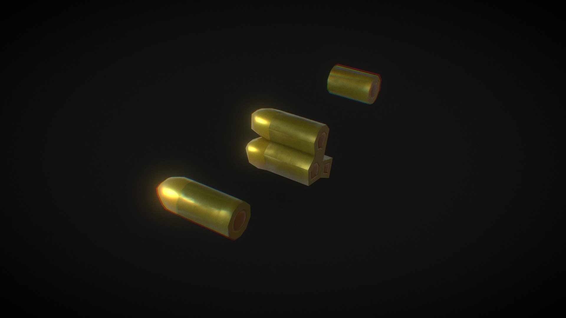 Low Poly 9mm Bullet - Download Free 3D model by P01AR [15dd4cf] - Sketchfab