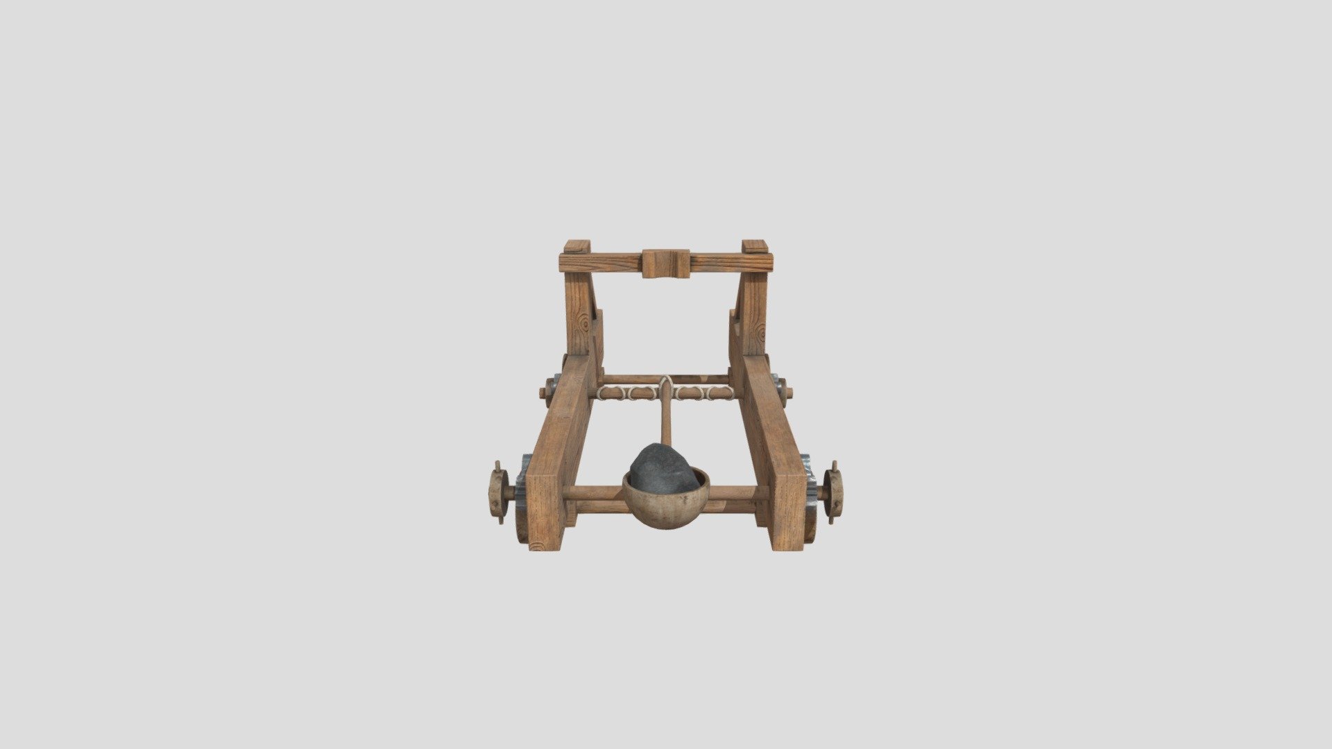 Catapult - 3D model by philipholmcg [15dd69b] - Sketchfab