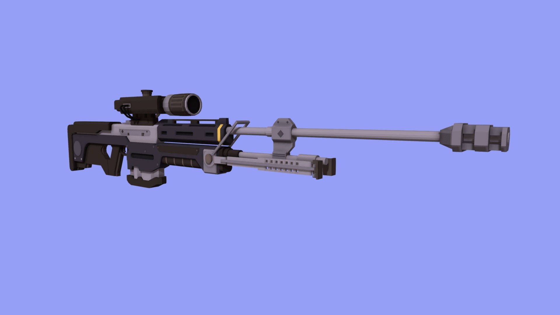 Sniper - Cubik Studio - 3D model by CookiesNom [15de7bb] - Sketchfab