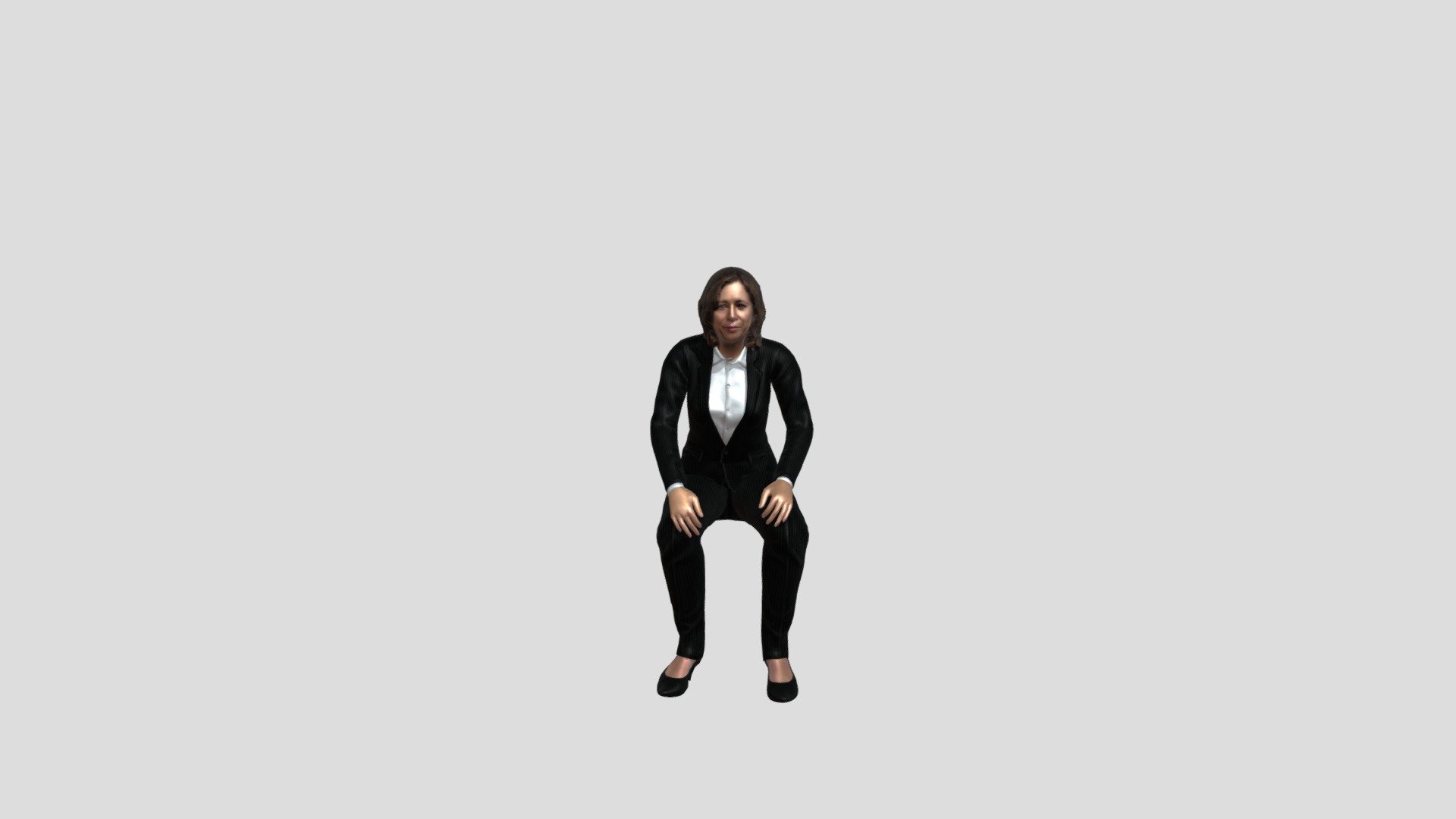 Kamala Harris Sitting - Download Free 3D model by Decentralized ...