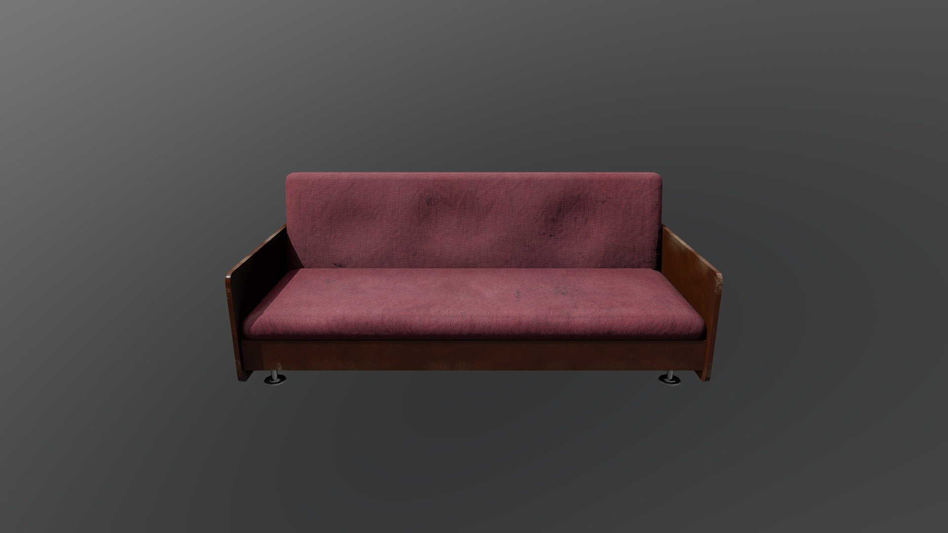 Soviet sofa - Download Free 3D model by BlinFriend [15df13d] - Sketchfab
