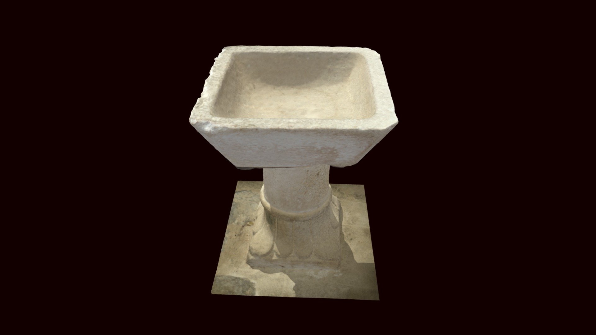 Bénitier 1 Bénévent-l'Abbaye - 3D model by Théo Derory (@Theo.Derory ...