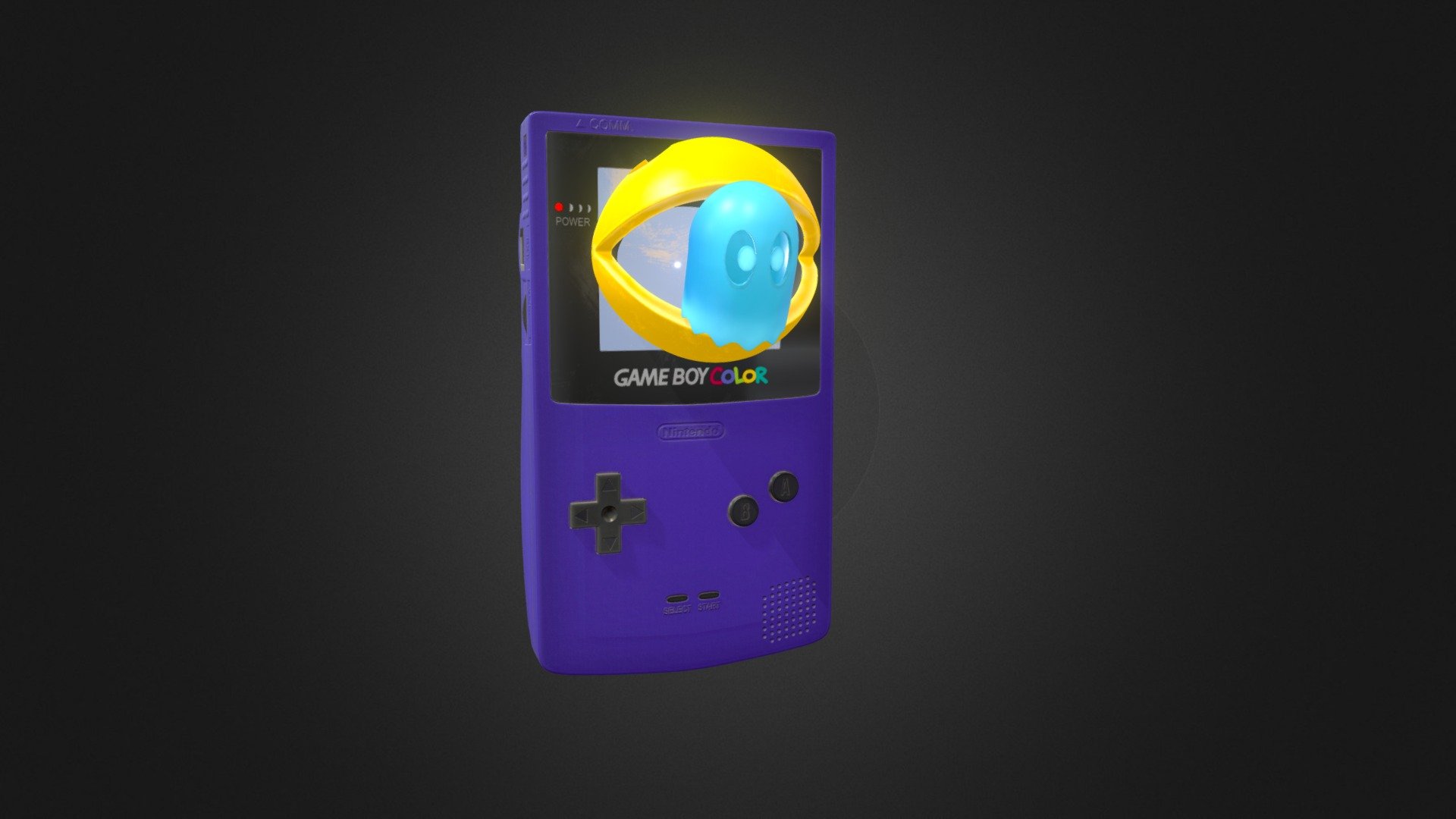 GameBoy PacMan - Download Free 3D model by BertoLangran [15e08a2 ...