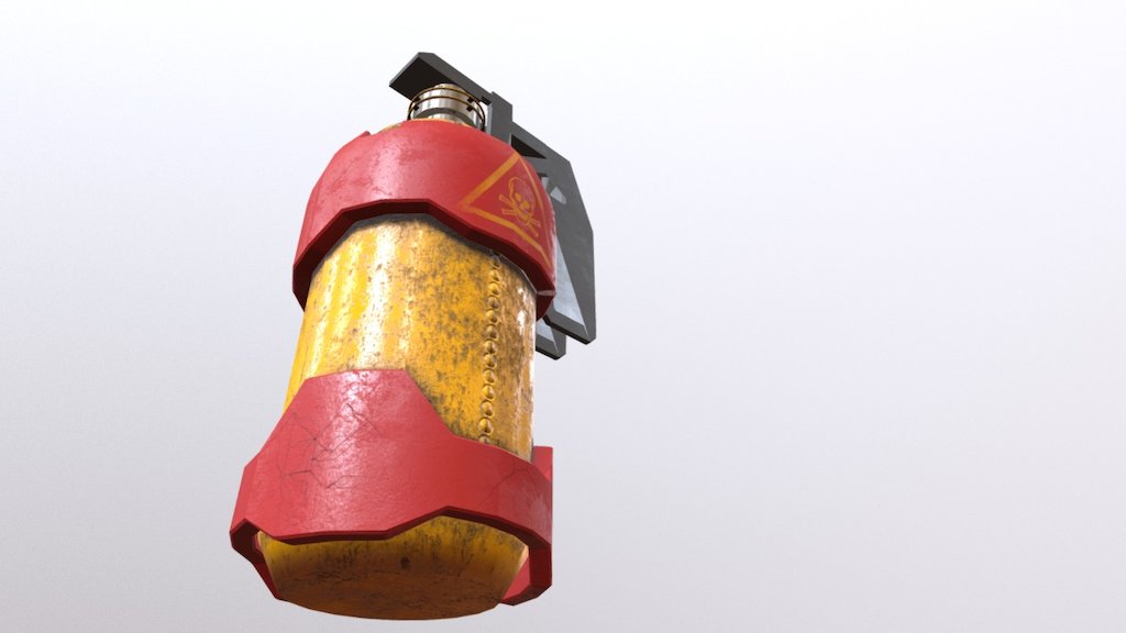 smoke bomb - 3D model by Shakil (@5mohammadshakil30) [15e2b4a] - Sketchfab