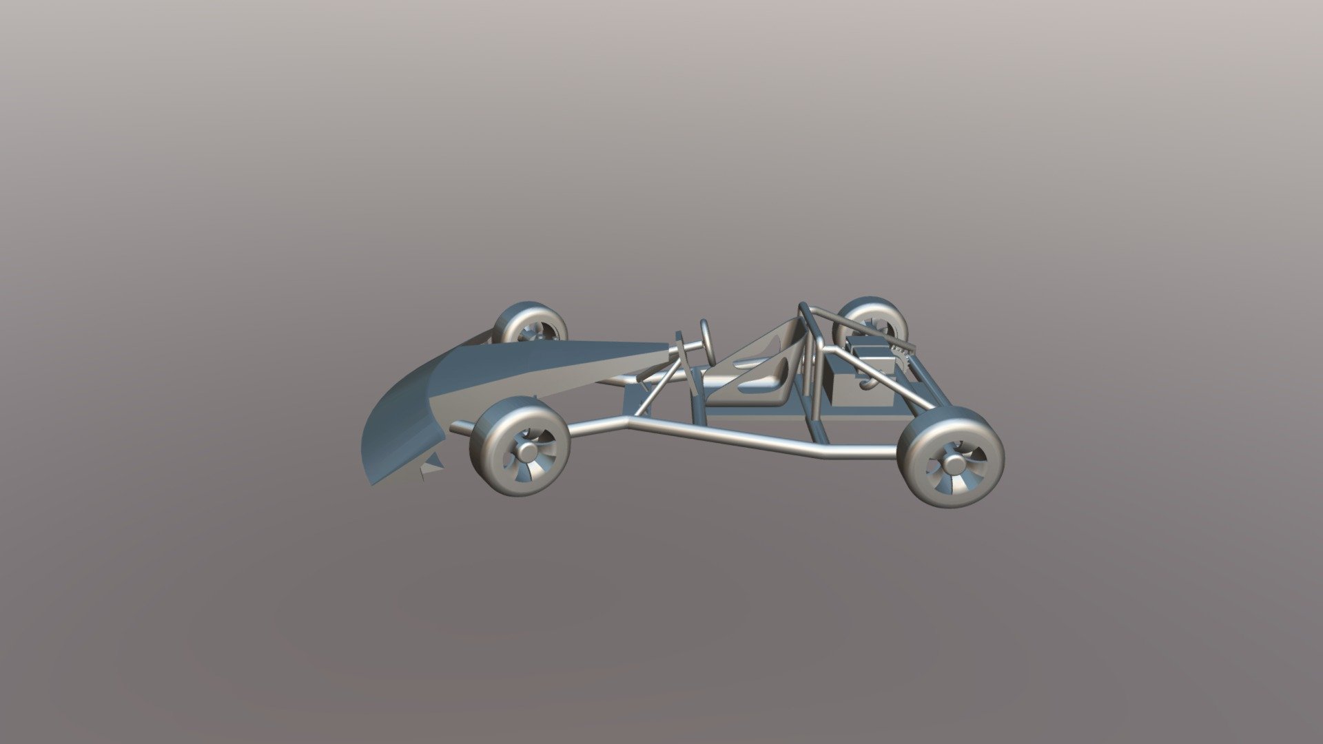 Go-kart - 3D model by zoheb07 [15e3d2c] - Sketchfab