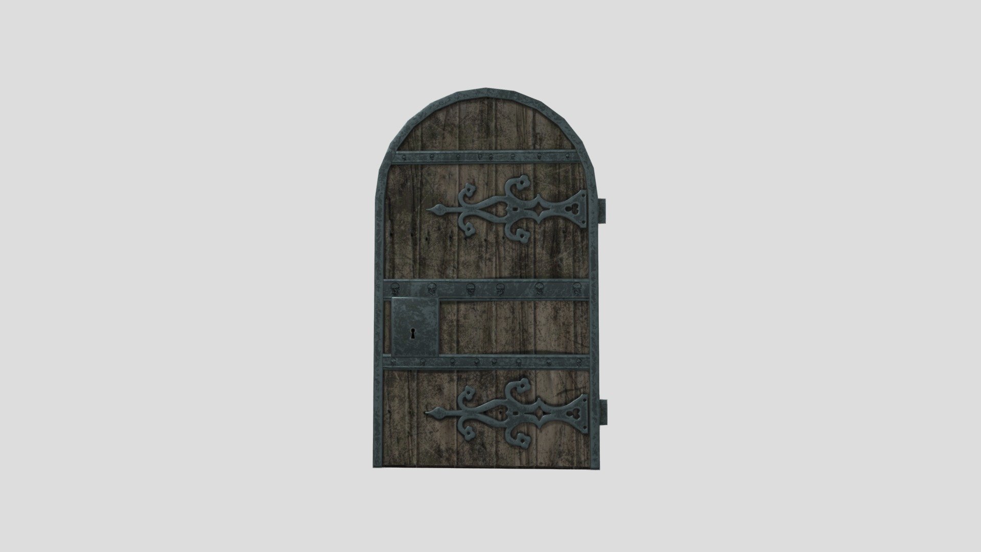 Medieval Door - 3D model by CG_Reece (@592OdinnieReece) [15e4cc6 ...