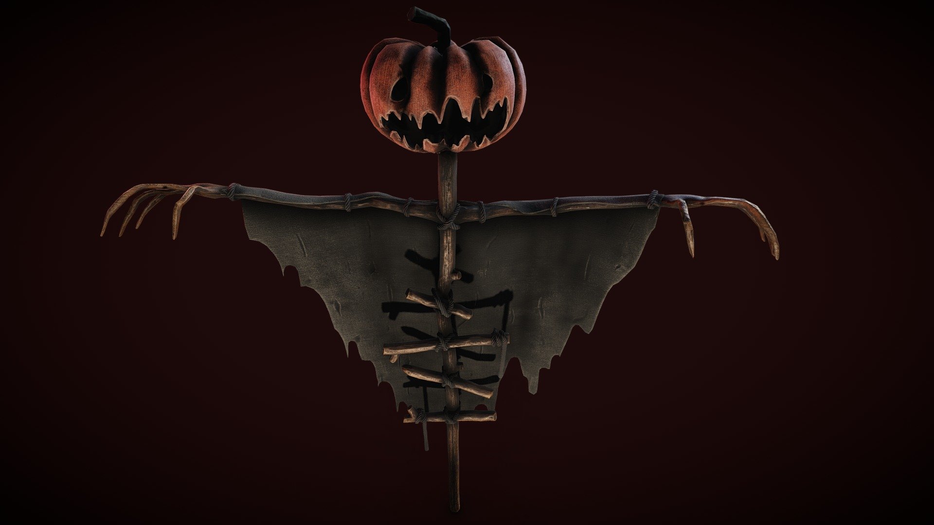 Scarecrow - 3D model by Shedmon [15e4f8f] - Sketchfab