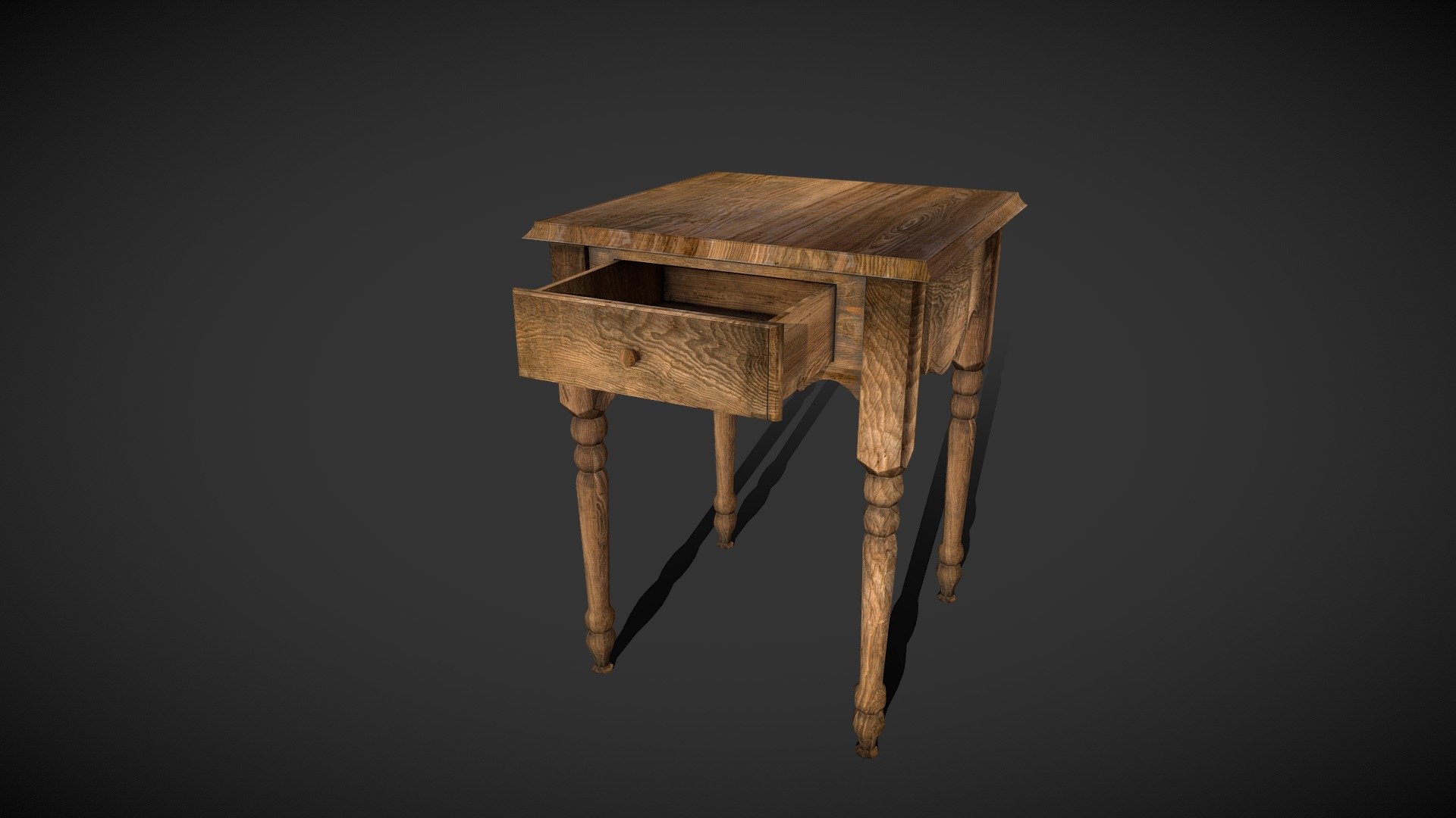 Table | Gameready - Low-Poly - 3D model by 3DFoxHound [15e5564] - Sketchfab