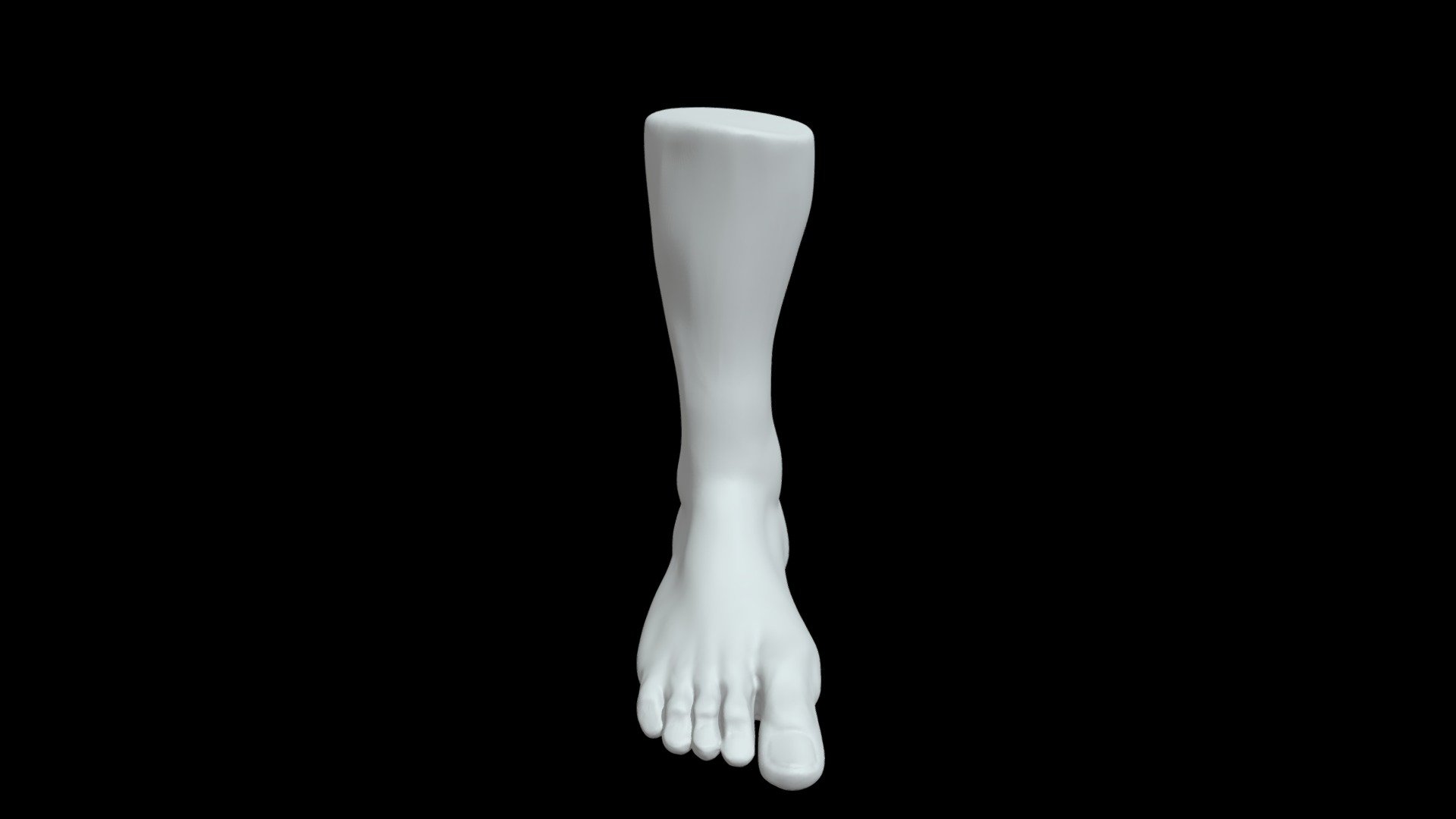 Foot 1 - Download Free 3D model by Ján Mareš (@JanMares) [15e627b ...