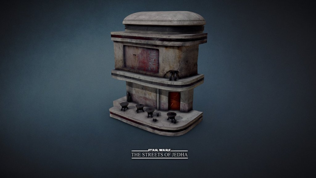 Star Wars Structures - A 3D model collection by monsterpartywars ...