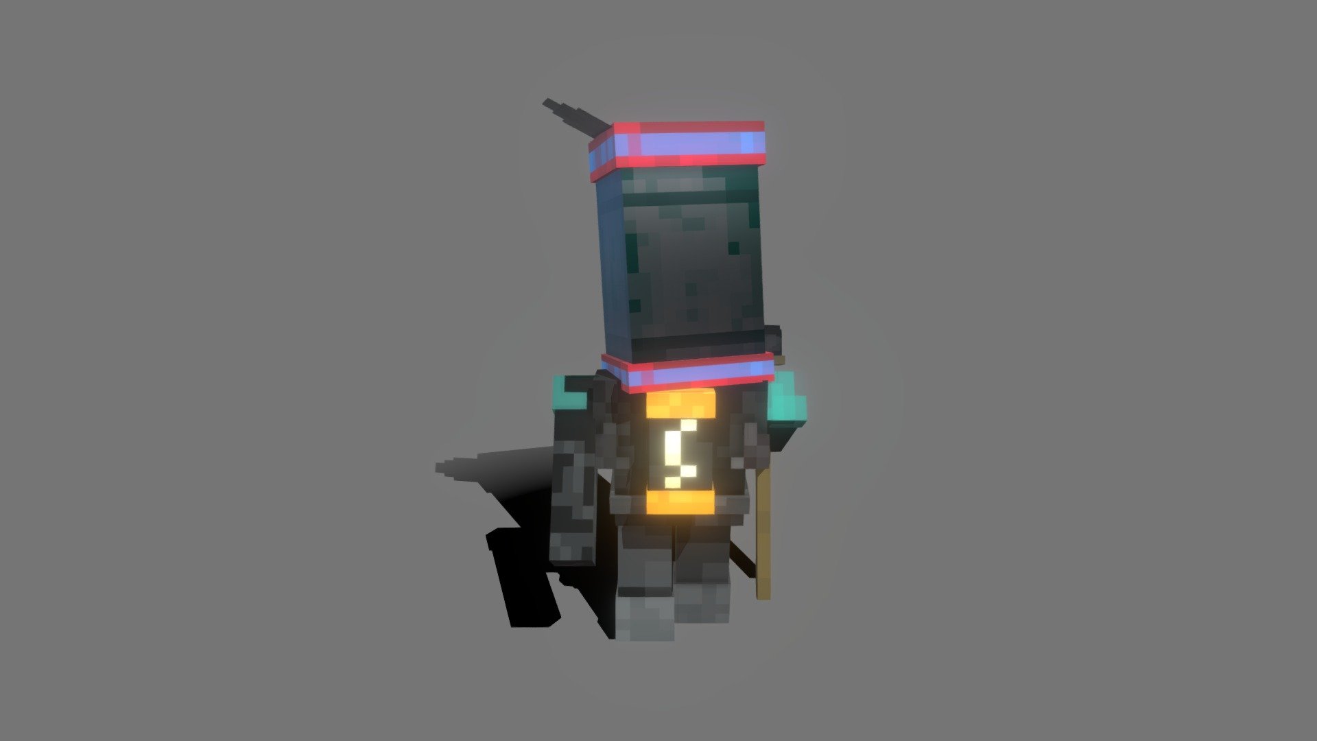 rusty can soldier - 3D model by Deathillusions (@flush) [15e6b58 ...