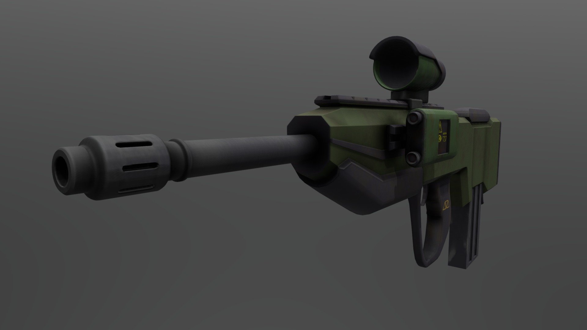 Rifle - 3D model by Kaos38 [15e7533] - Sketchfab