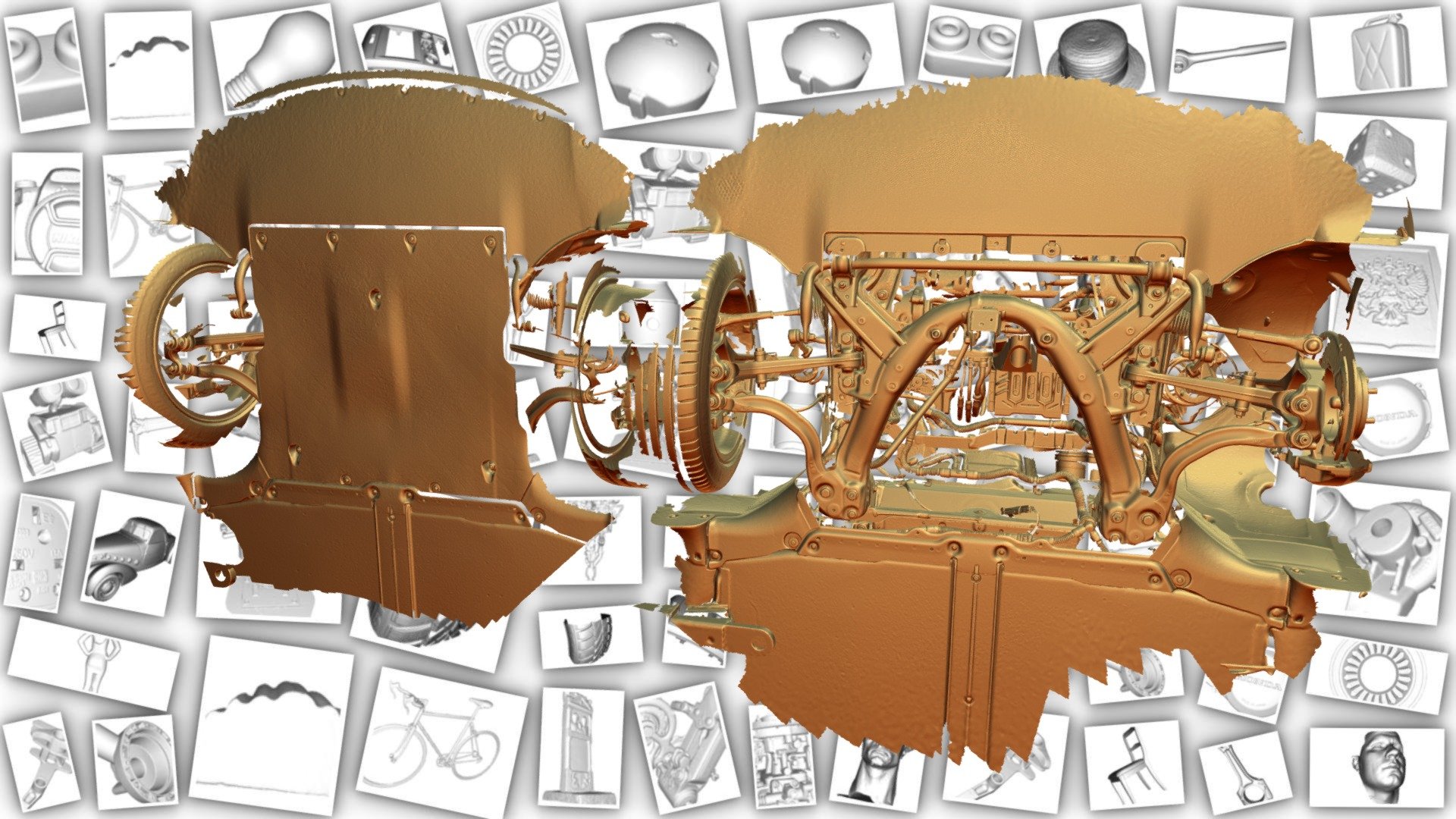 Tesla Model 3 Front Suspension 3d Scan Data - 3D model by CAD-LAB ...