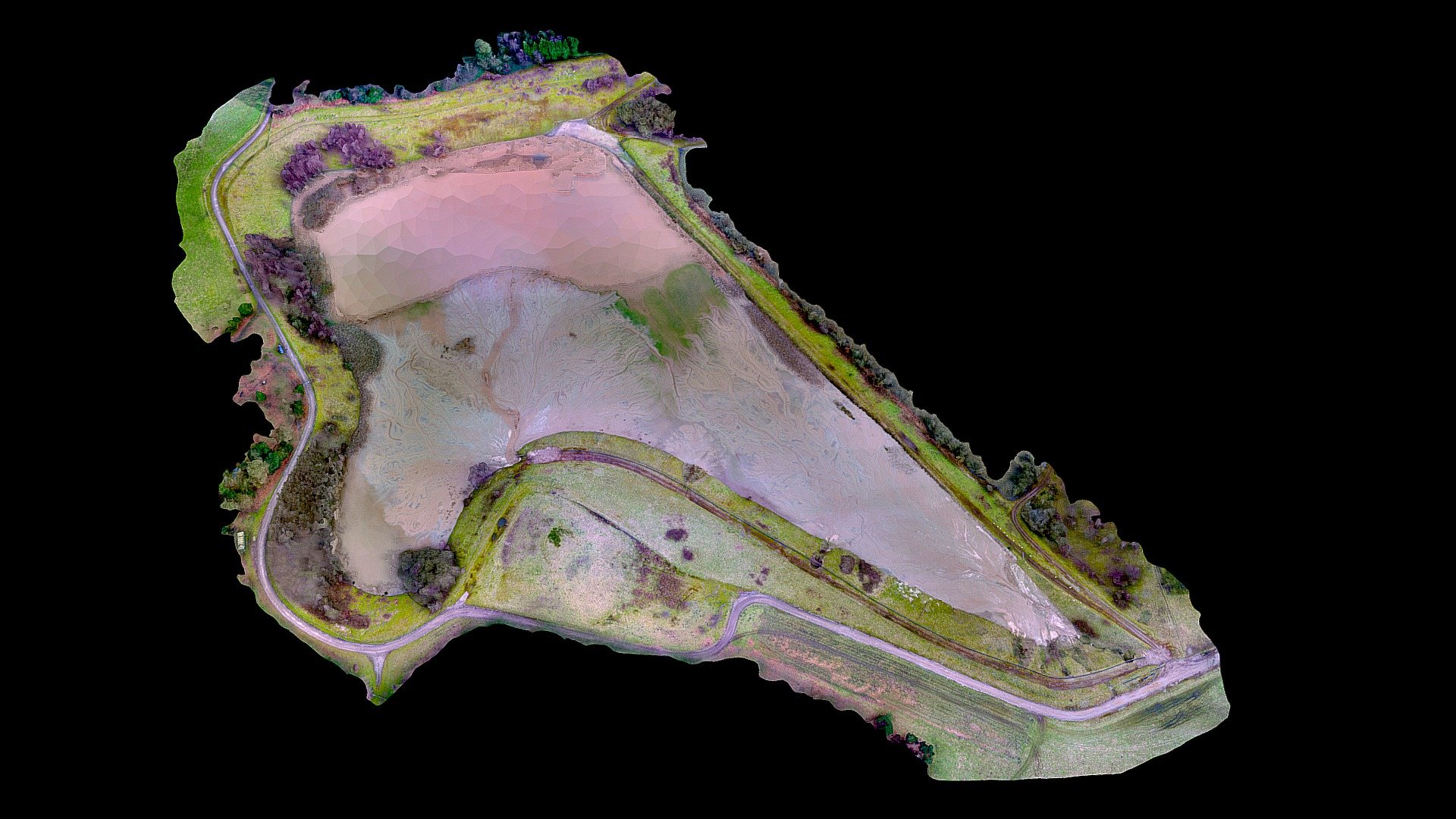 CAPE CIVILS - Dingle Silt Pond - 3D model by Skyfly [15e7f55] - Sketchfab