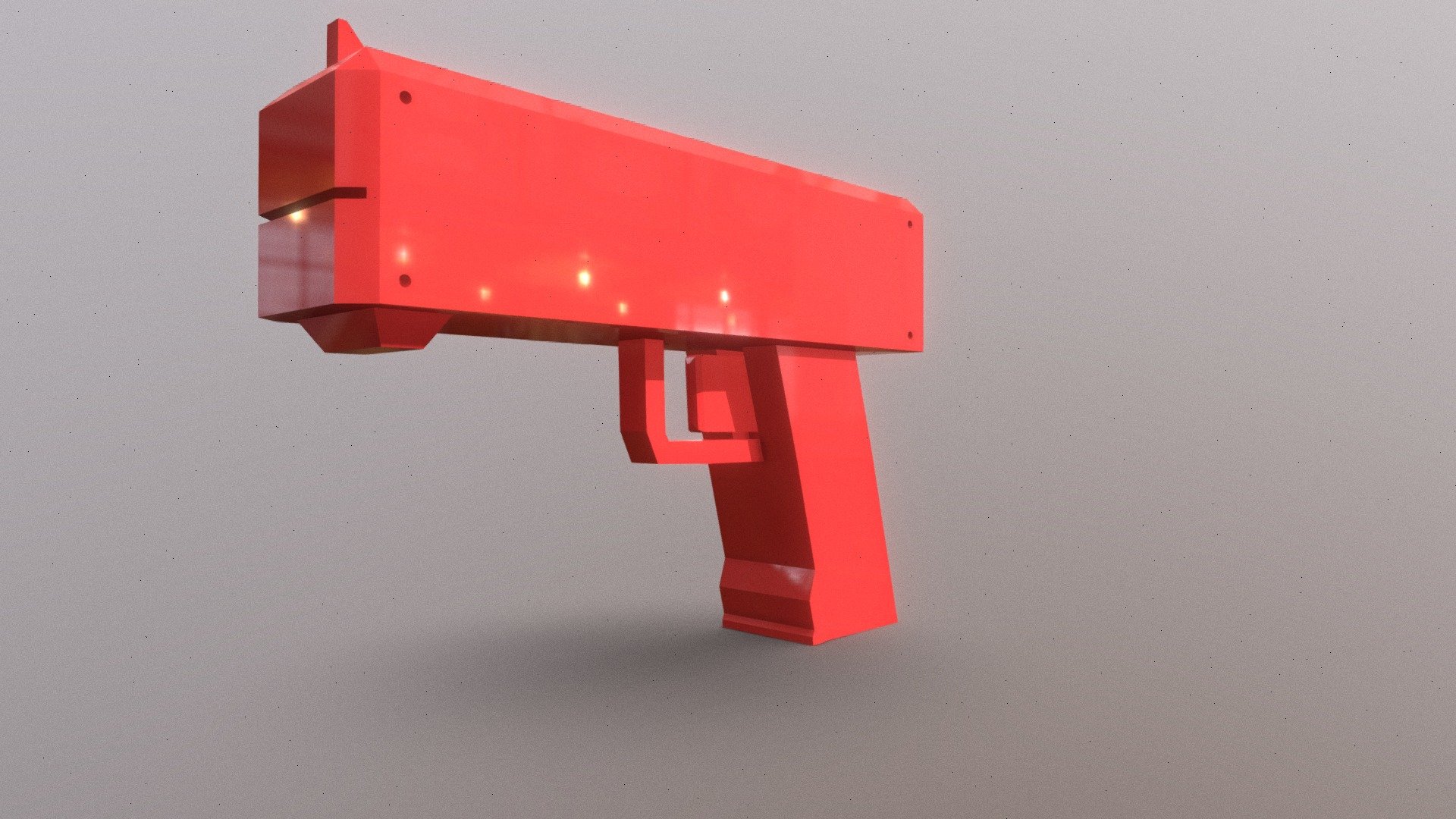 Money Gun - 3D model by Ay23man [15e844a] - Sketchfab