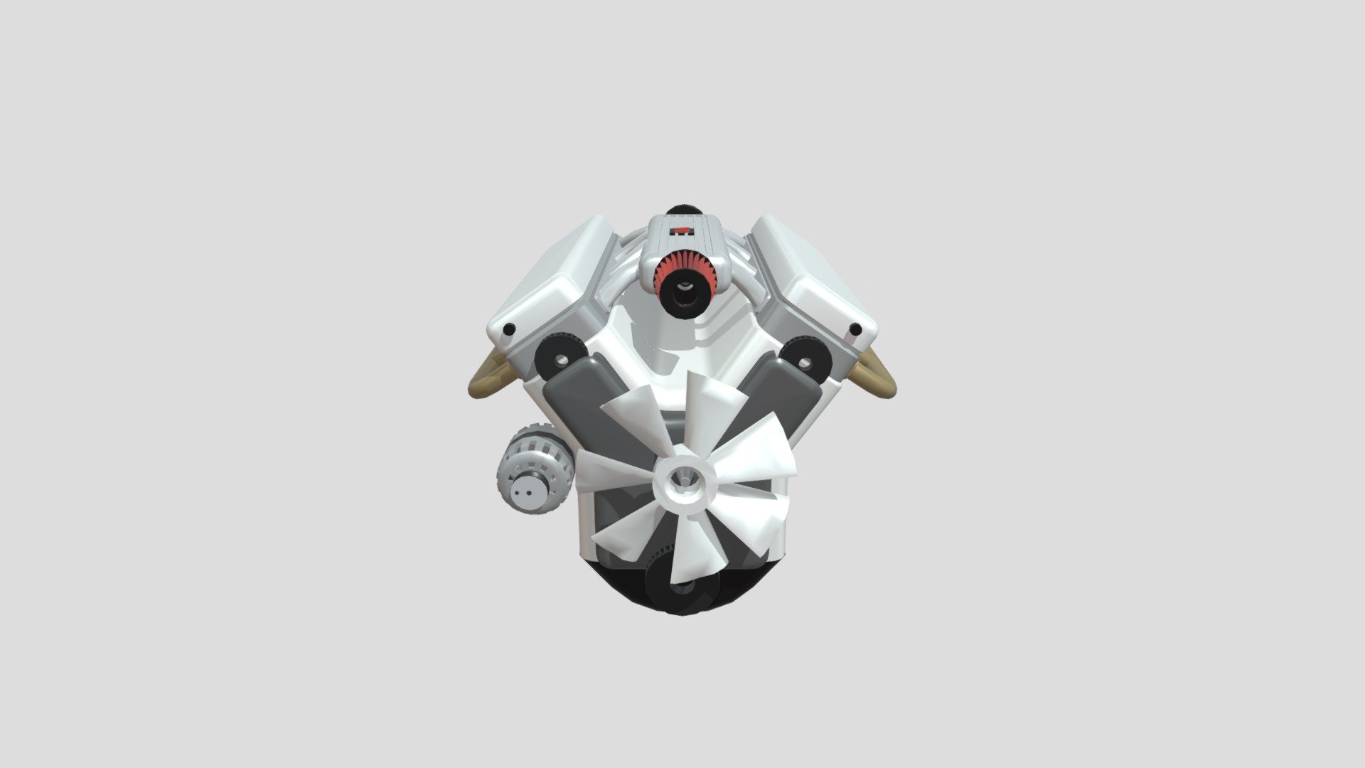 V8 ENGINE - 3D model by 3dvlab [15e953c] - Sketchfab