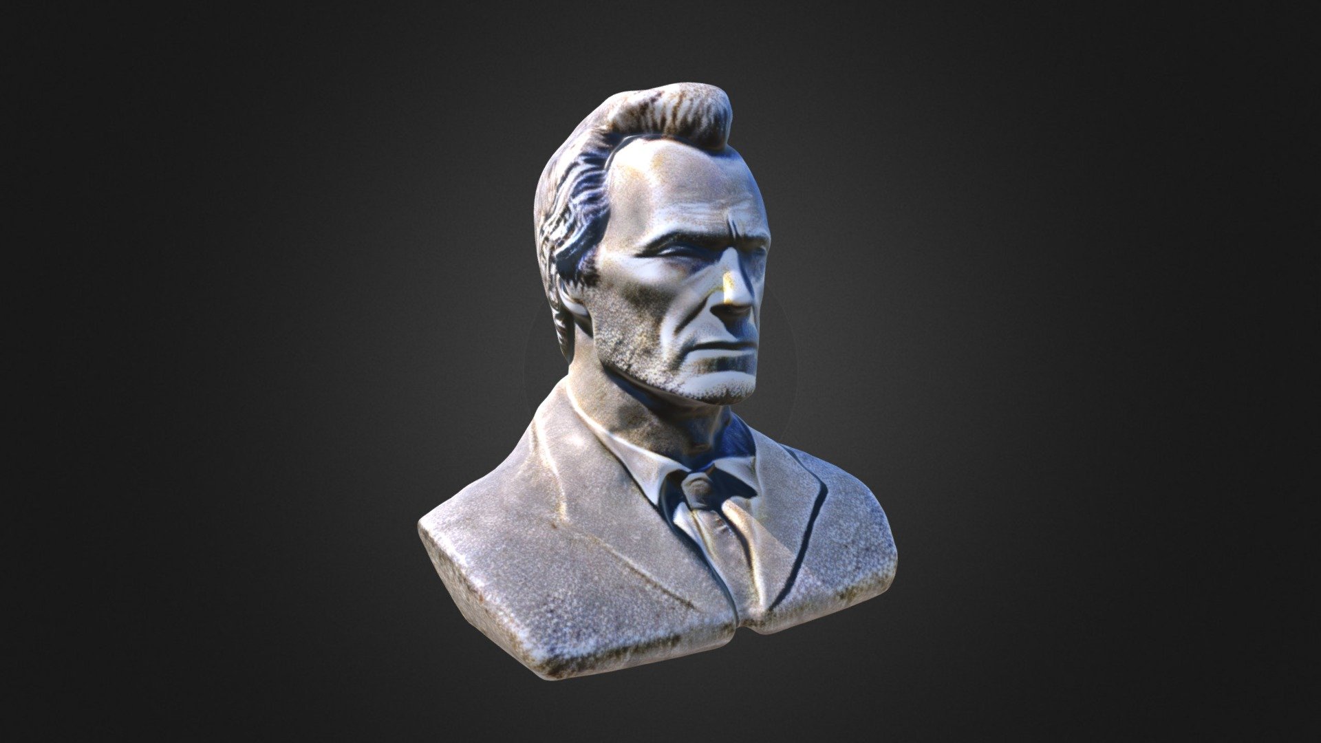 Clint Eastwood bust - Download Free 3D model by vicente betoret ferrero ...