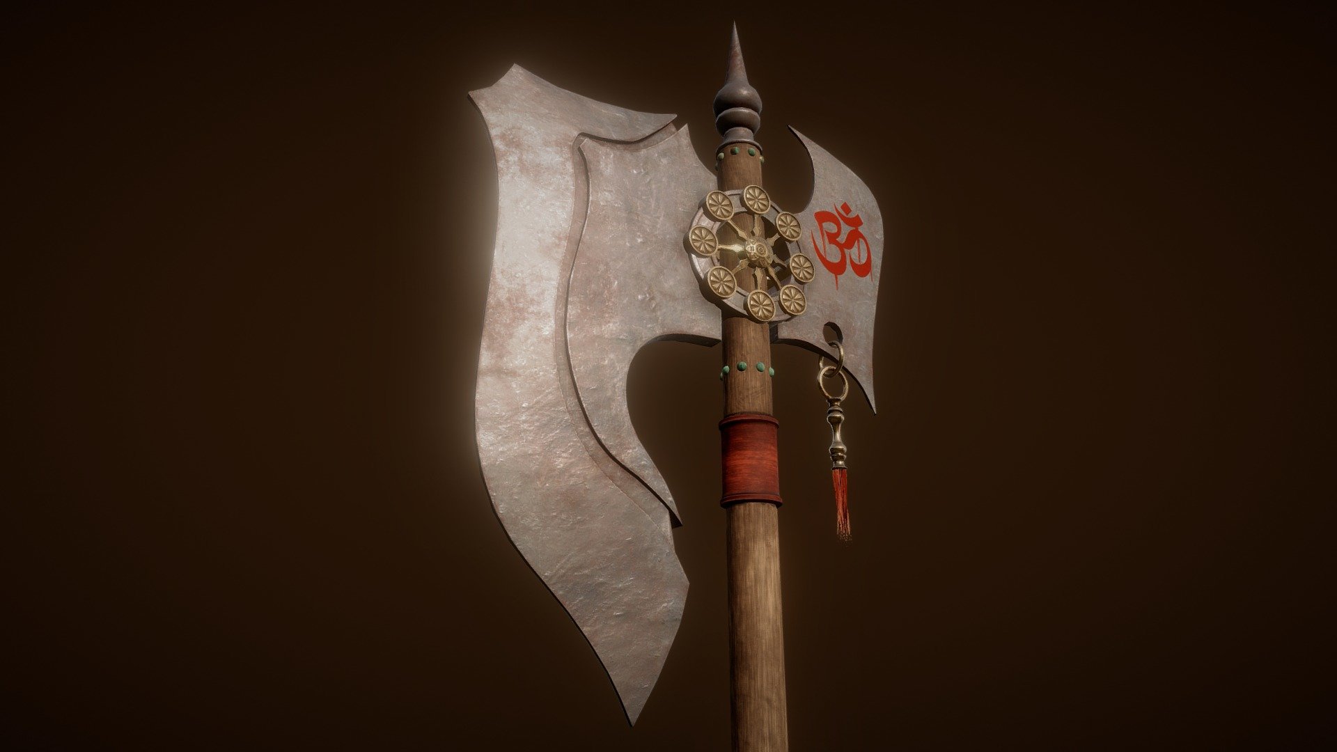 Nepali Halbard/Axe - Download Free 3D model by Marc Bofill (@MarcBofill ...
