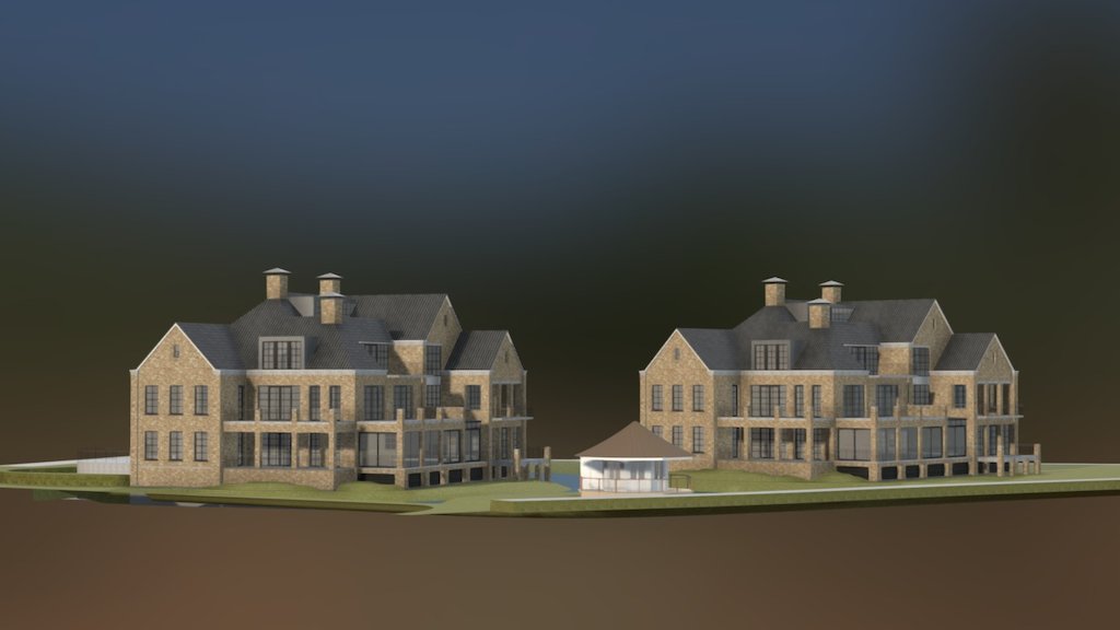 Residential complex design - 3D model by Klaas Vermaas (@klaas ...