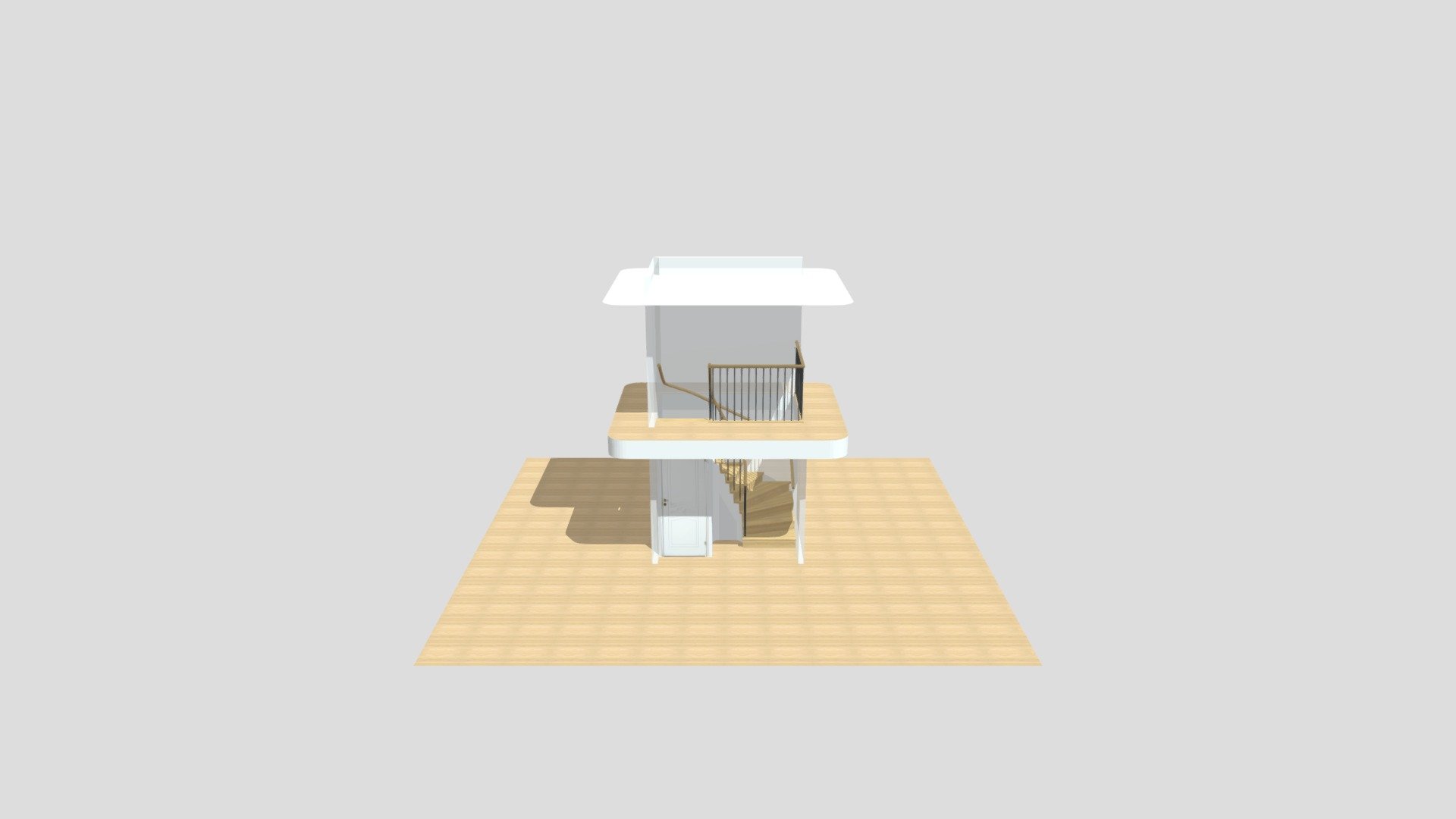 Westholm U-Trappa - 3D model by TratrapporNorsjo [15eb6c7] - Sketchfab