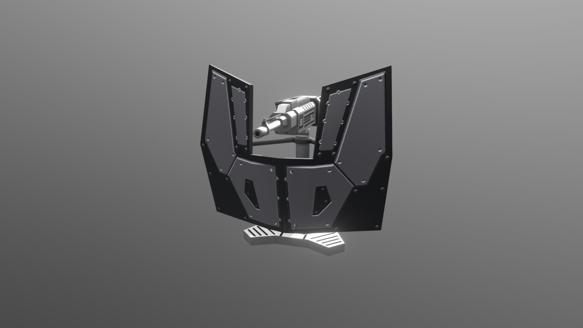 Light Gun - 3D model by kyranis_studio [15eba3c] - Sketchfab
