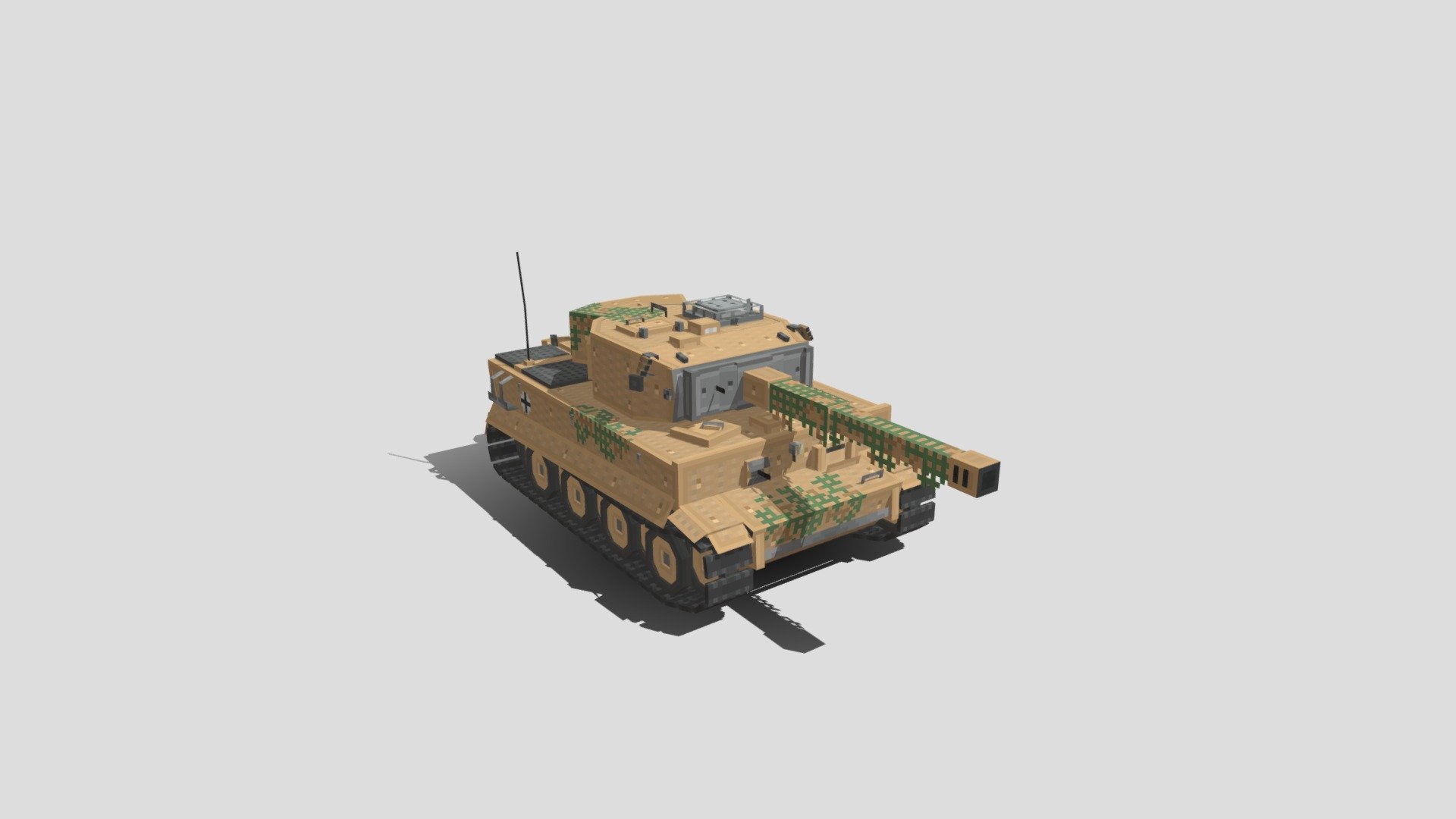 Blockbench Tiger E - 3D model by play_w [15ebb7a] - Sketchfab