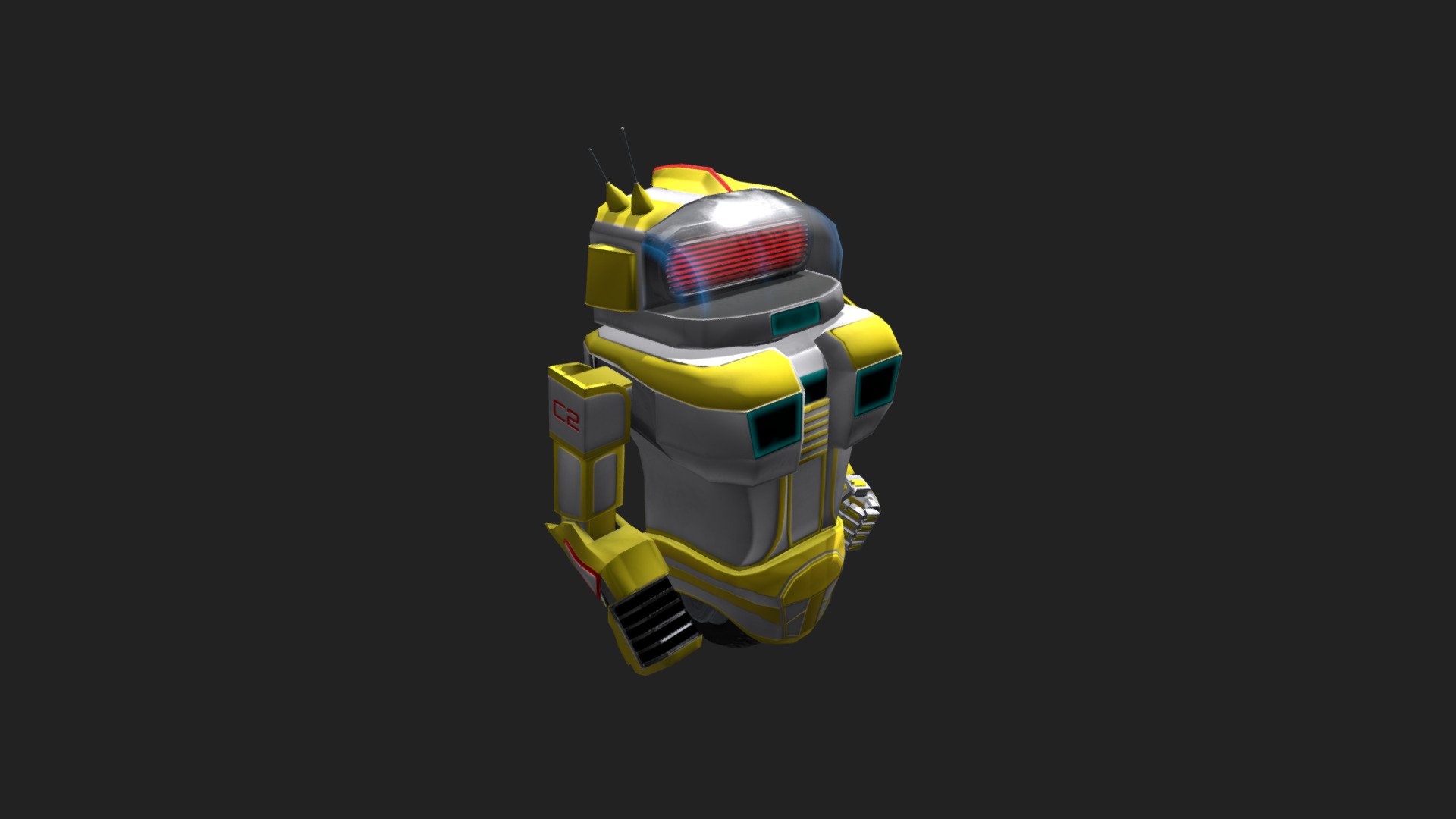 Robot C2 - Download Free 3D model by Shataraterevar (@tlicau.mat ...