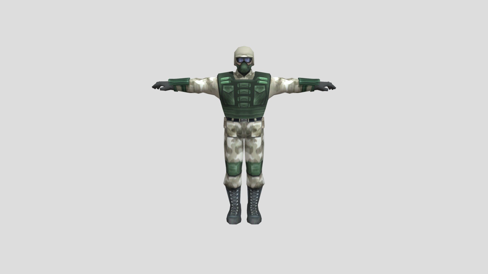 Heavy Soldier (Hulk 2003 Game) XBOX - Download Free 3D model by ...