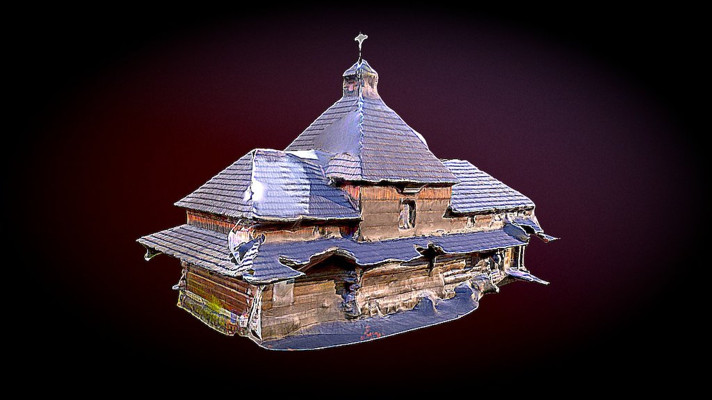 Church of the Holy Trinity - 3D model by Ярослав Костик (@ykdesign ...
