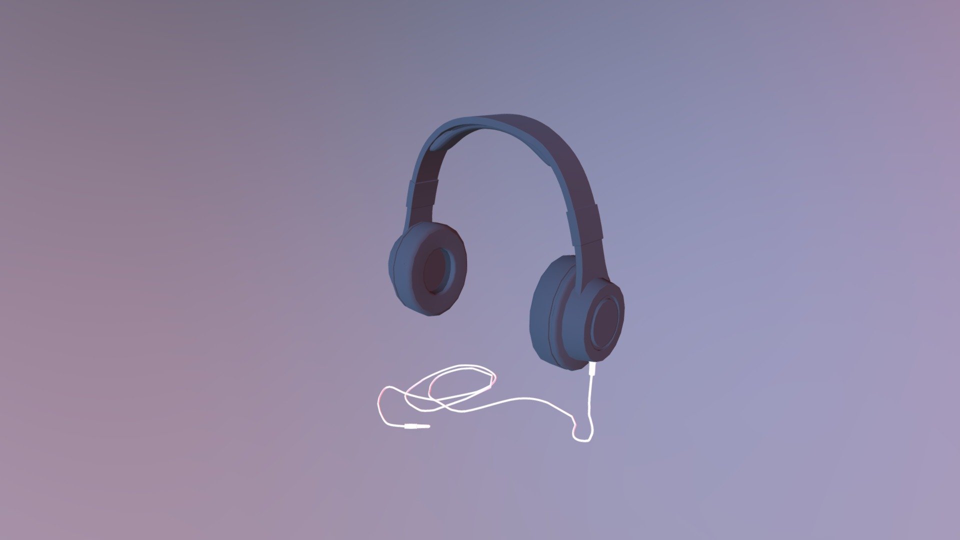 Headphones 2 Fbx - 3D model by libbhodd [15f00eb] - Sketchfab