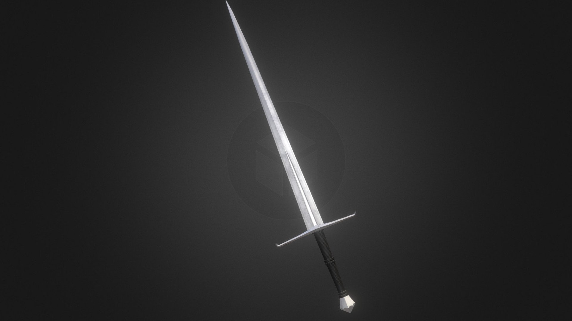 Realistic Medieval Sword 14th century - Download Free 3D model by ...