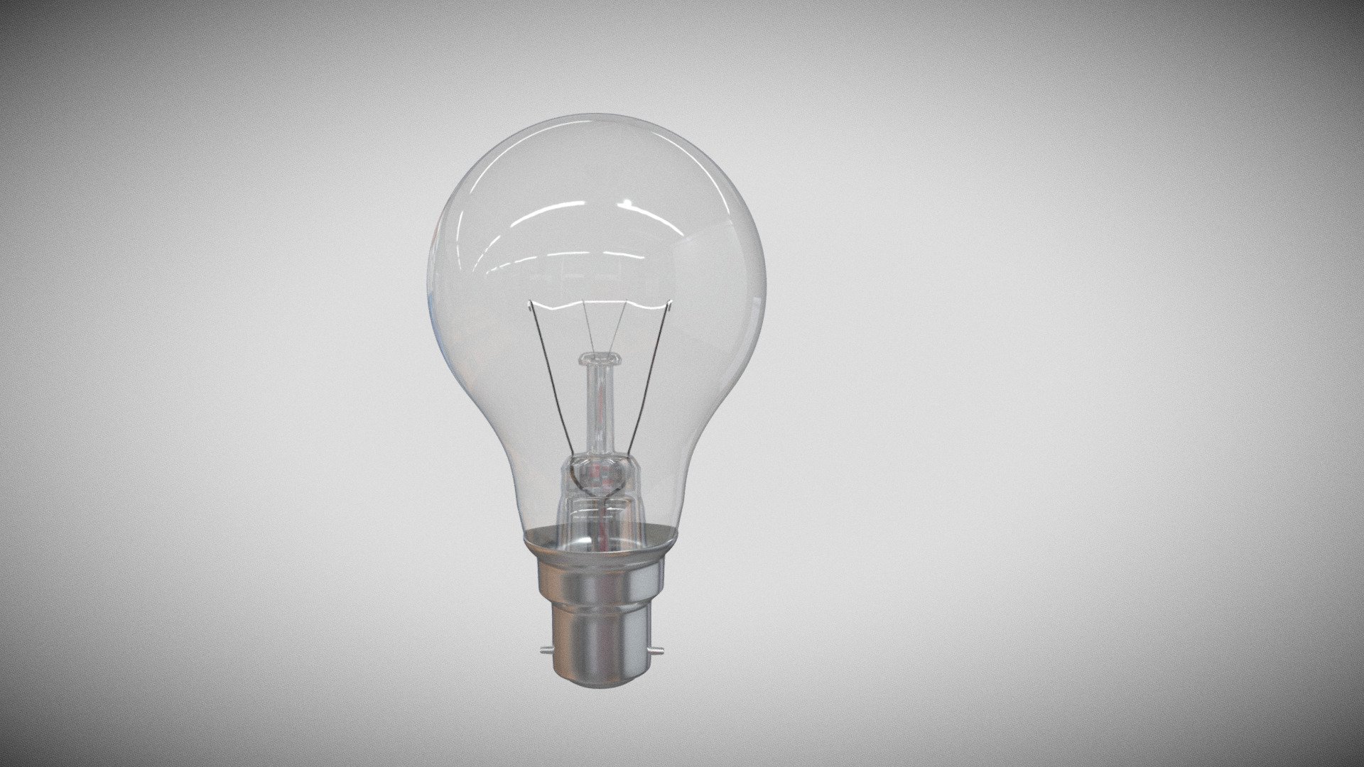 Vintage Electric Glass Light Bulb - Download Free 3D model by krishanu ...