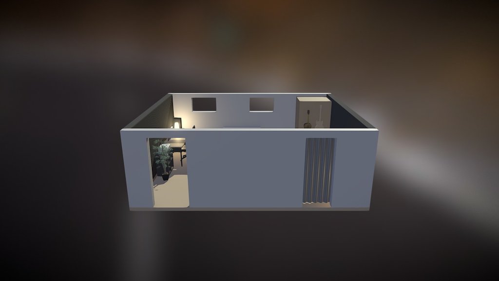 Interior architecture in VR - A 3D model collection by Guillermo Sainz ...