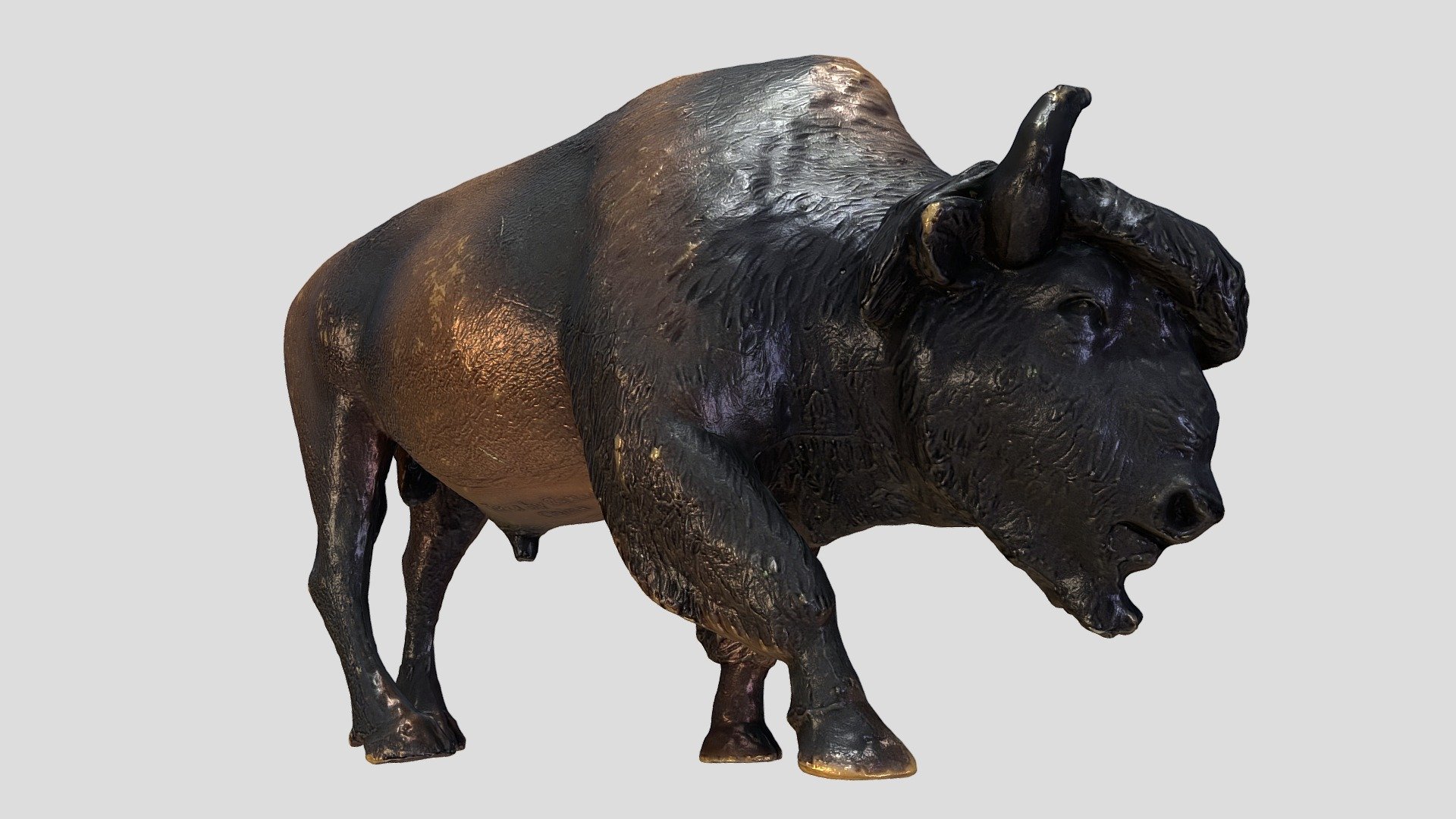 Bison Figure - Buy Royalty Free 3D model by MADD Designs (@TDModel ...