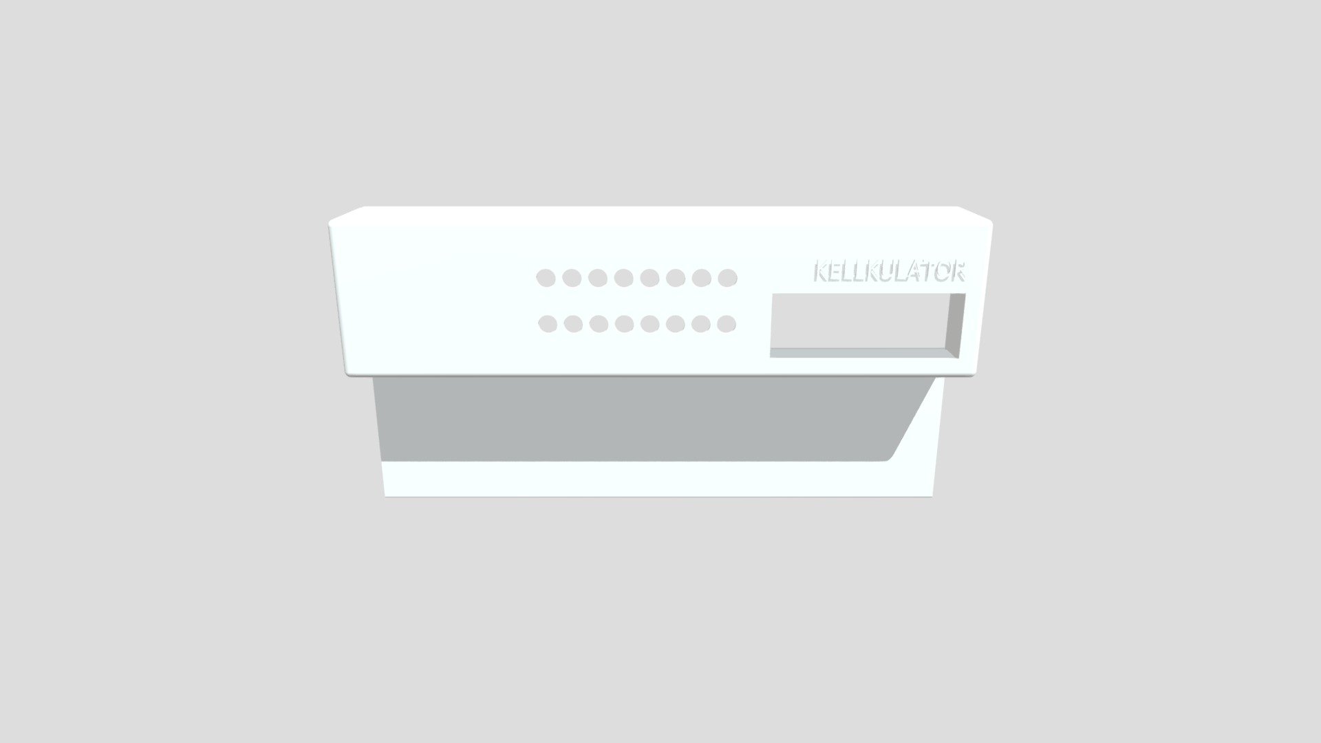 Calculator Case - Download Free 3D model by jellyz [15f6cc1] - Sketchfab