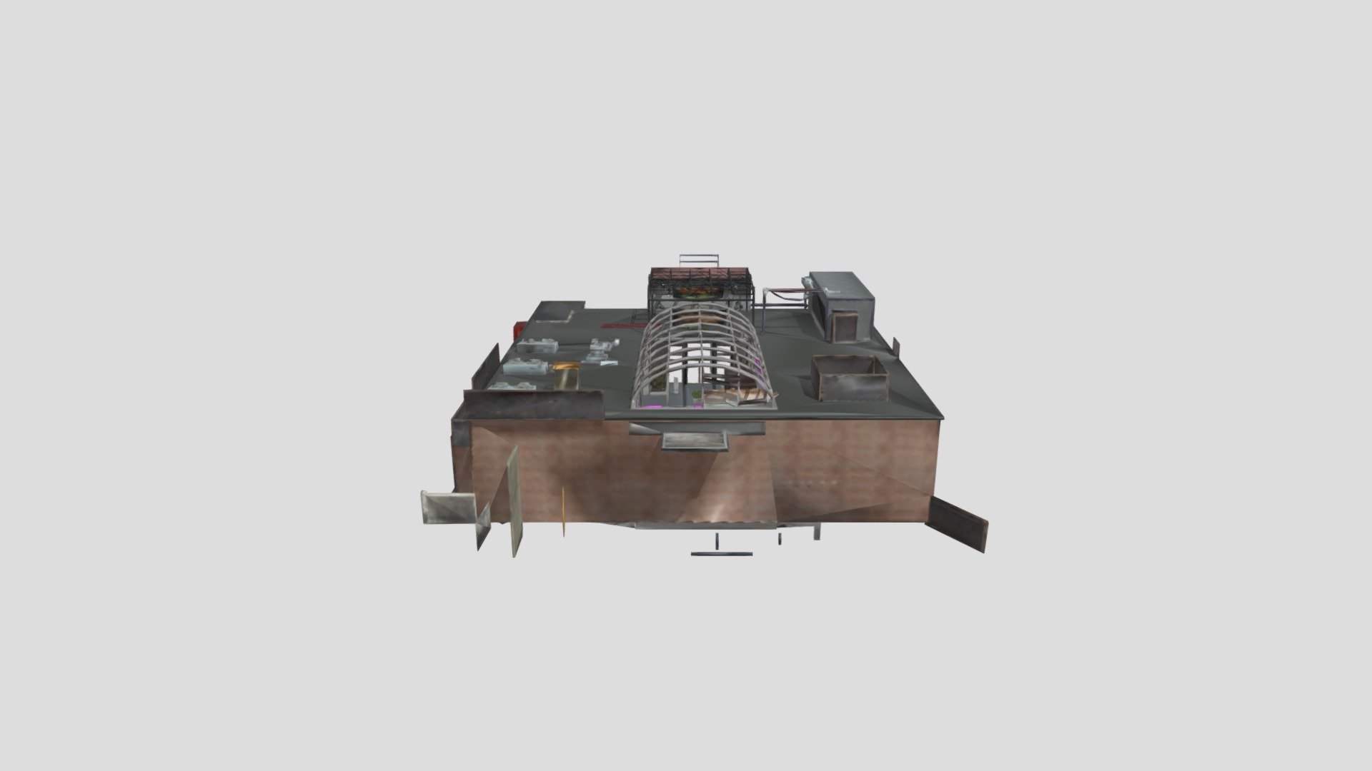Goat Simulator GoatZ Mall (HLOD) - Download Free 3D model by ...
