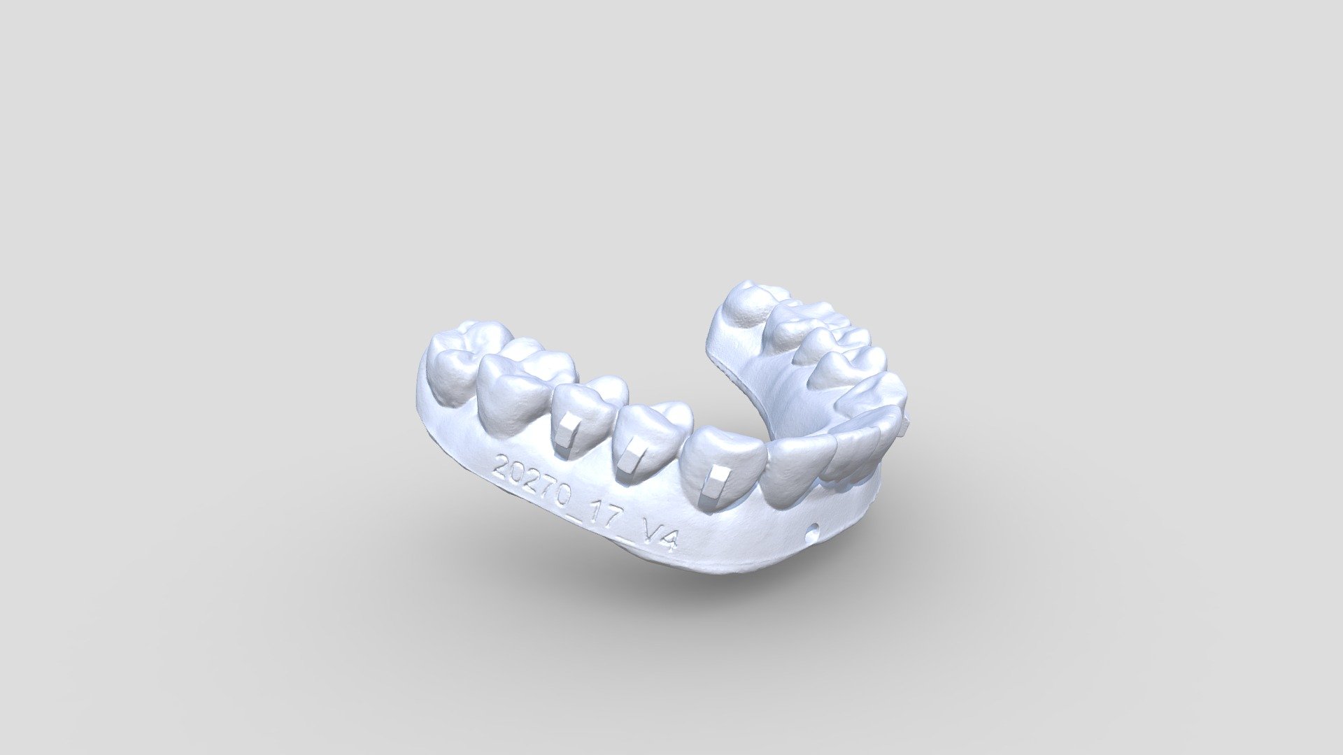 Denture - Download Free 3D model by Diana Liu (@Diana123456) [15fa3cf ...