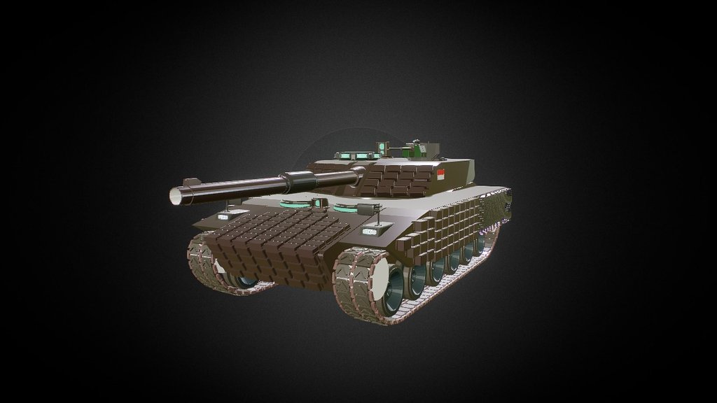 WIP Tank model - 3D model by athadp [15fb9f7] - Sketchfab