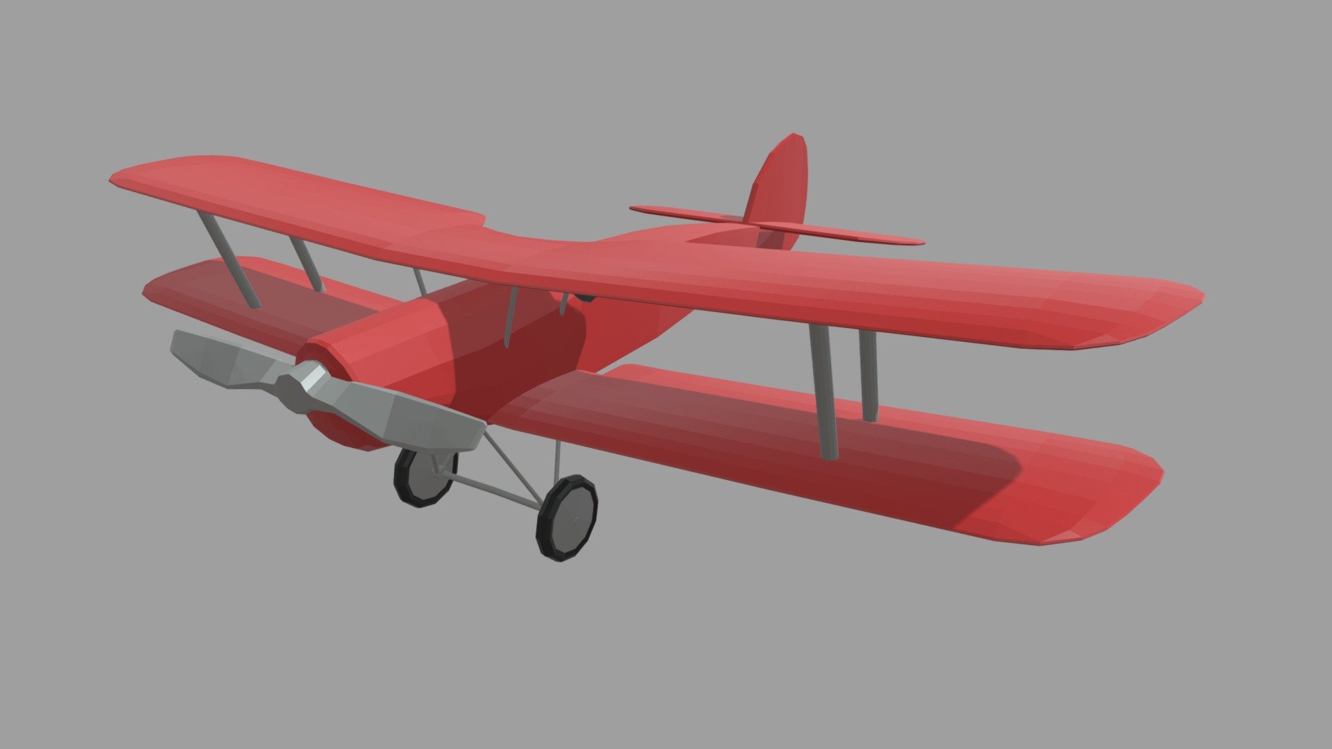 Low Poly Plane 02 - Buy Royalty Free 3D model by ViperJr3D [15fc490 ...